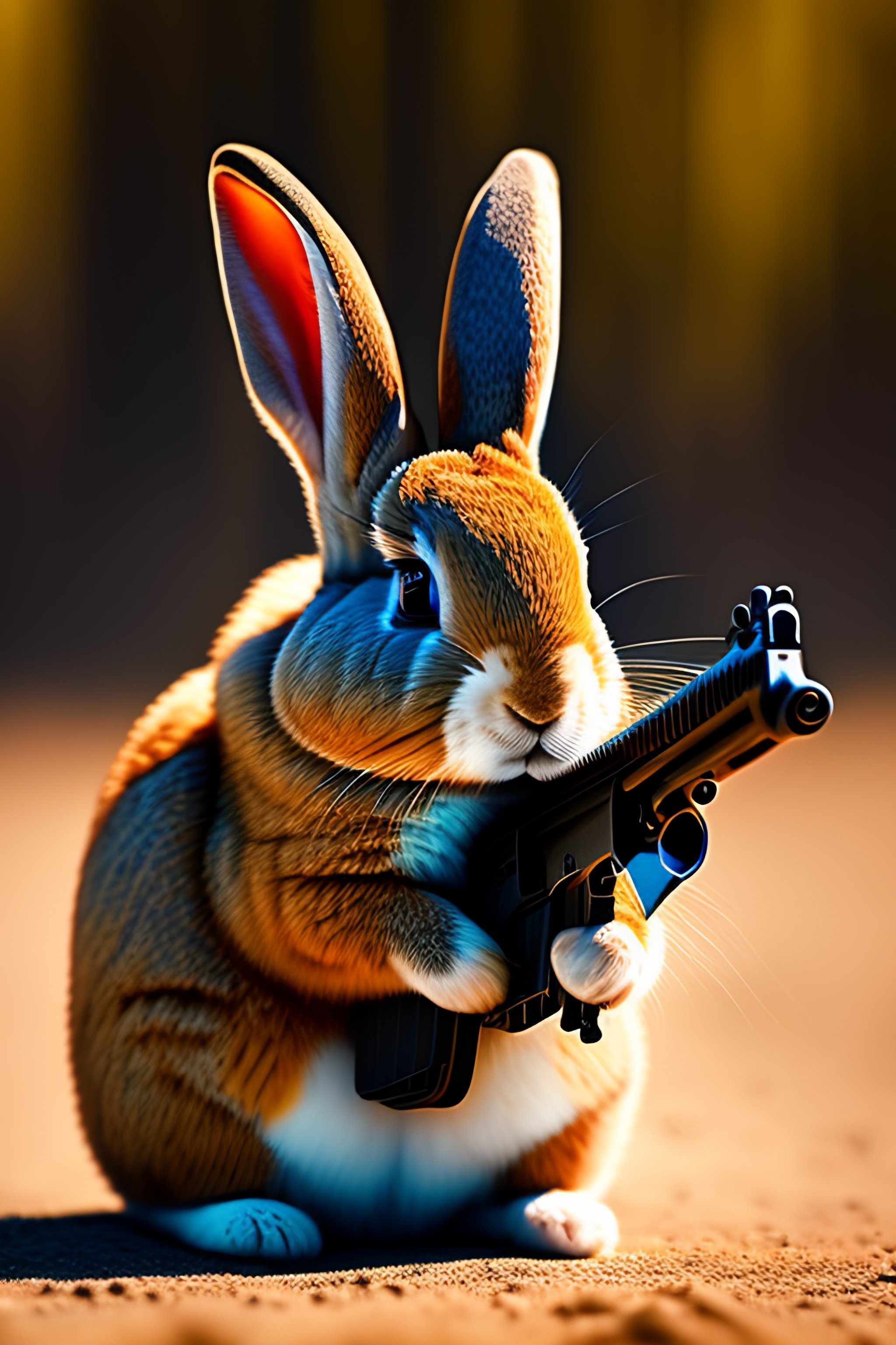 Lexica - Bad rabbit with a machine gun