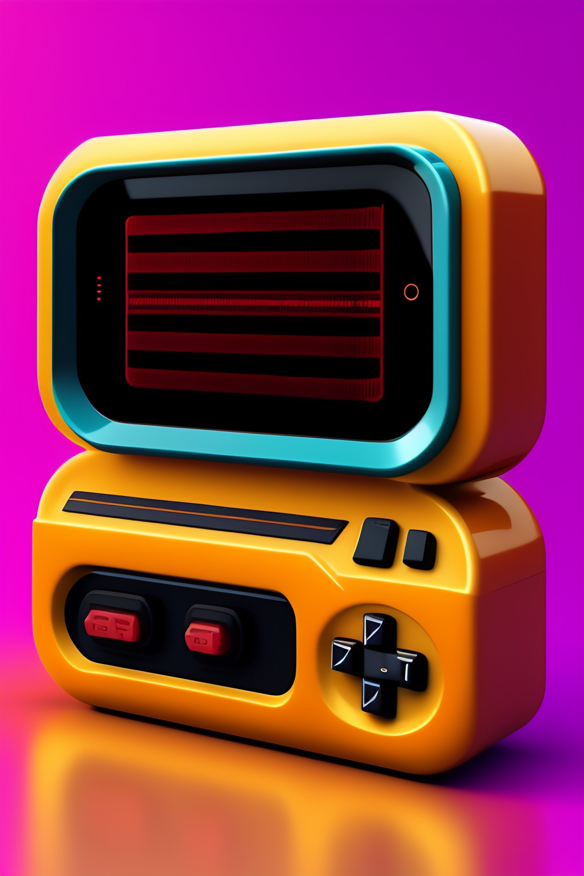 Lexica - "Retro video game" with a graphic of a vintage video game ...