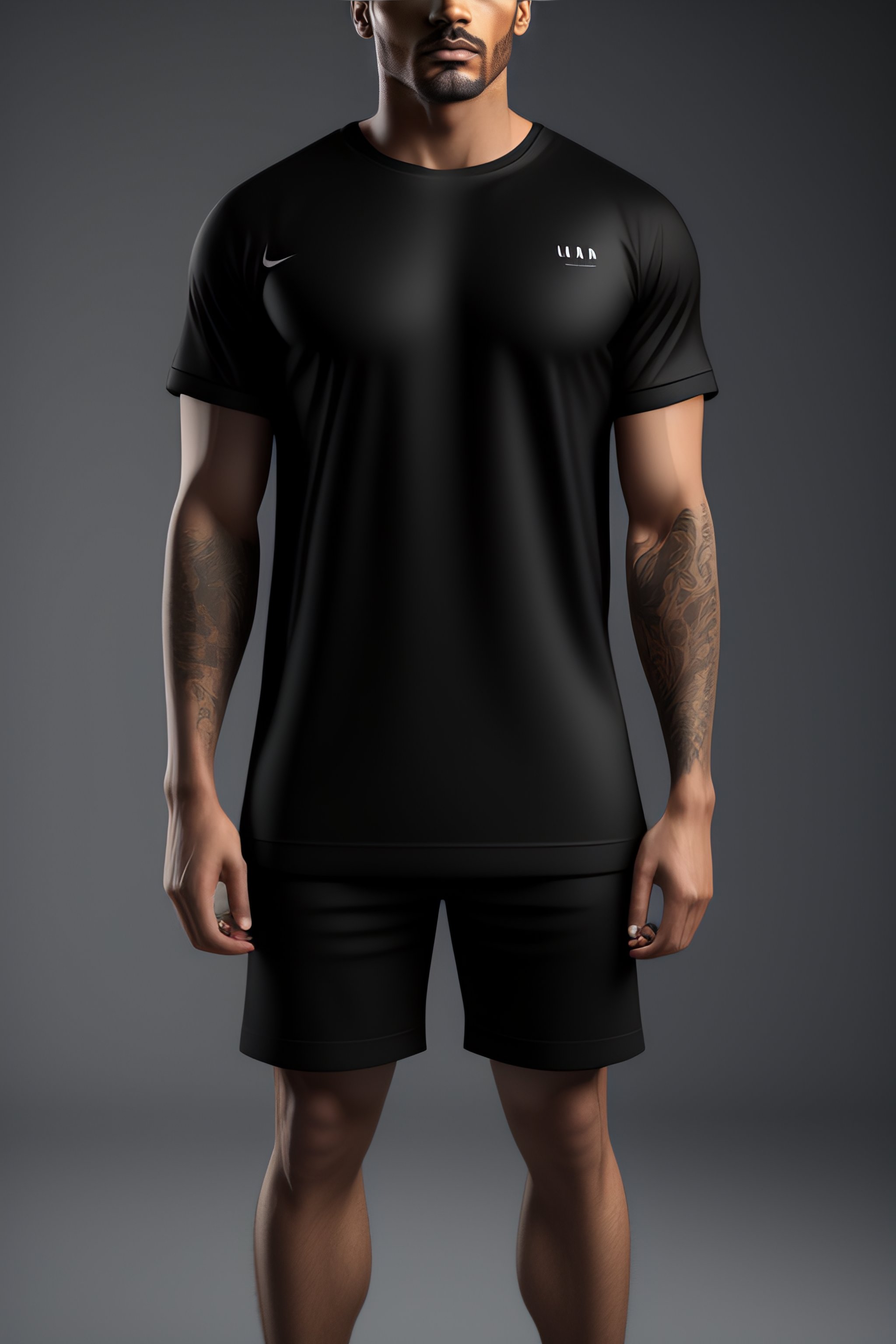 Lexica - Ultra realistic, unreal engine, empty, black T-shirt mockup ...