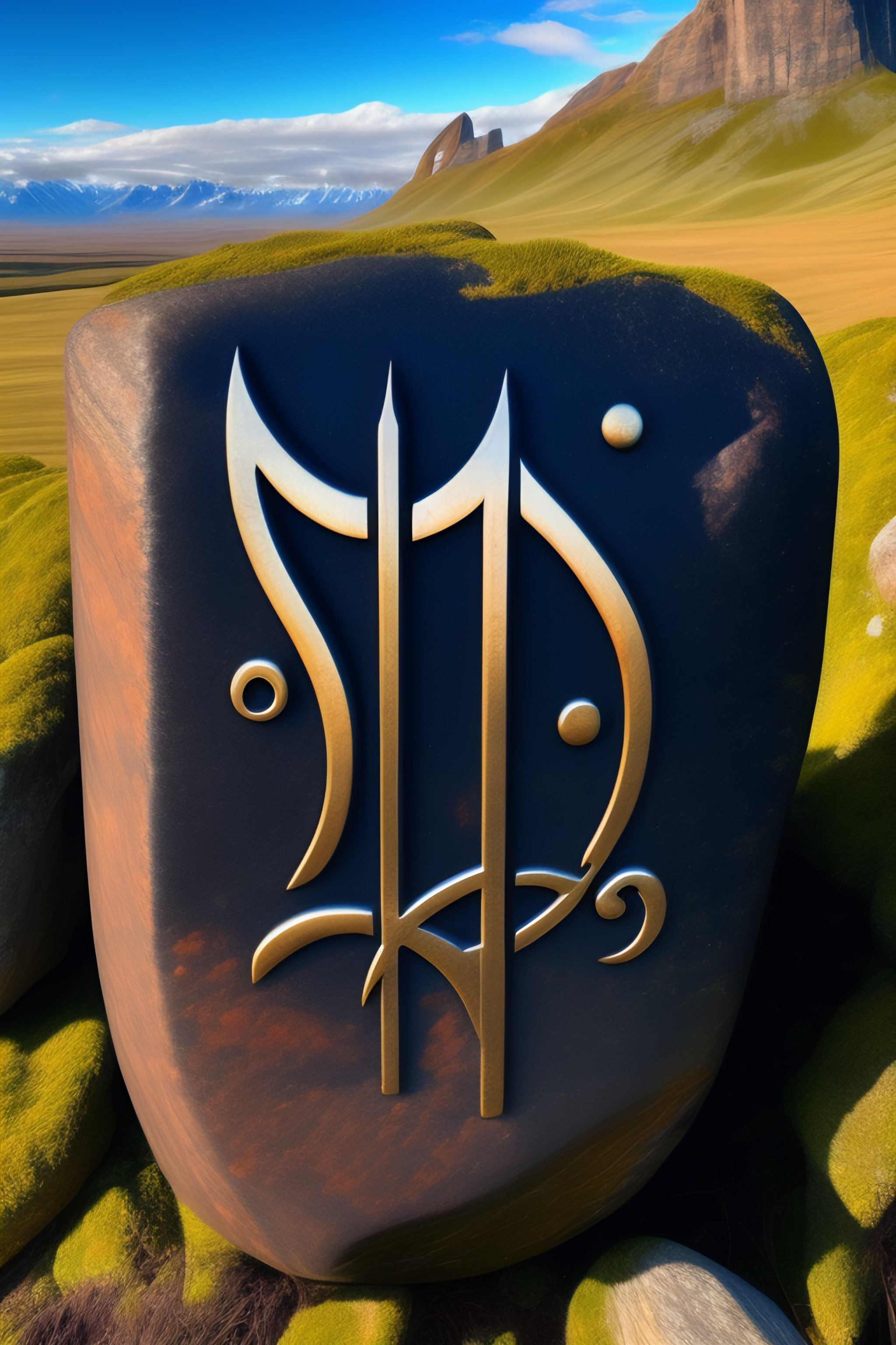 Lexica - A magic runes carved on rock