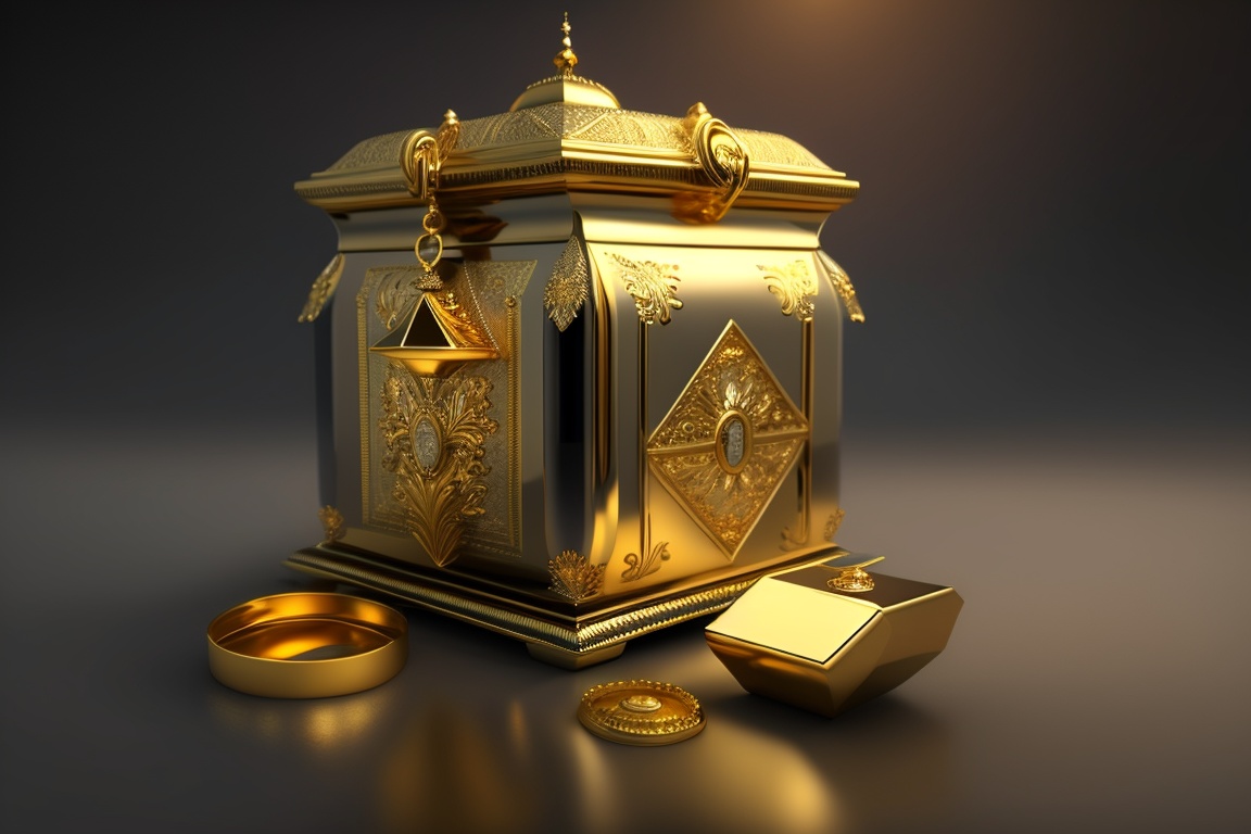 Lexica - The treasure was said to be filled with gold, jewels, and ...