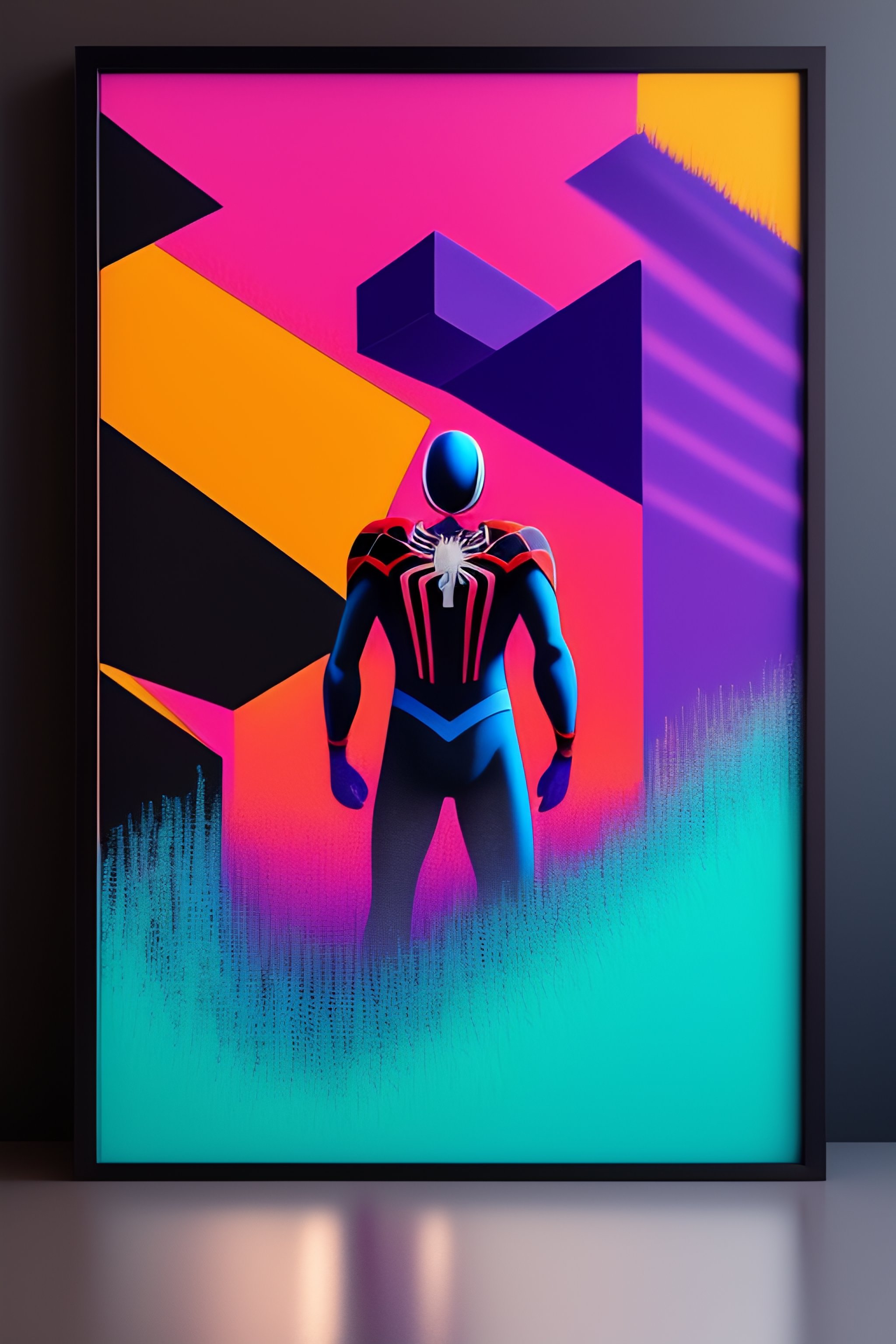 Lexica - Spider man, painting, expressionism, amazing composition ...