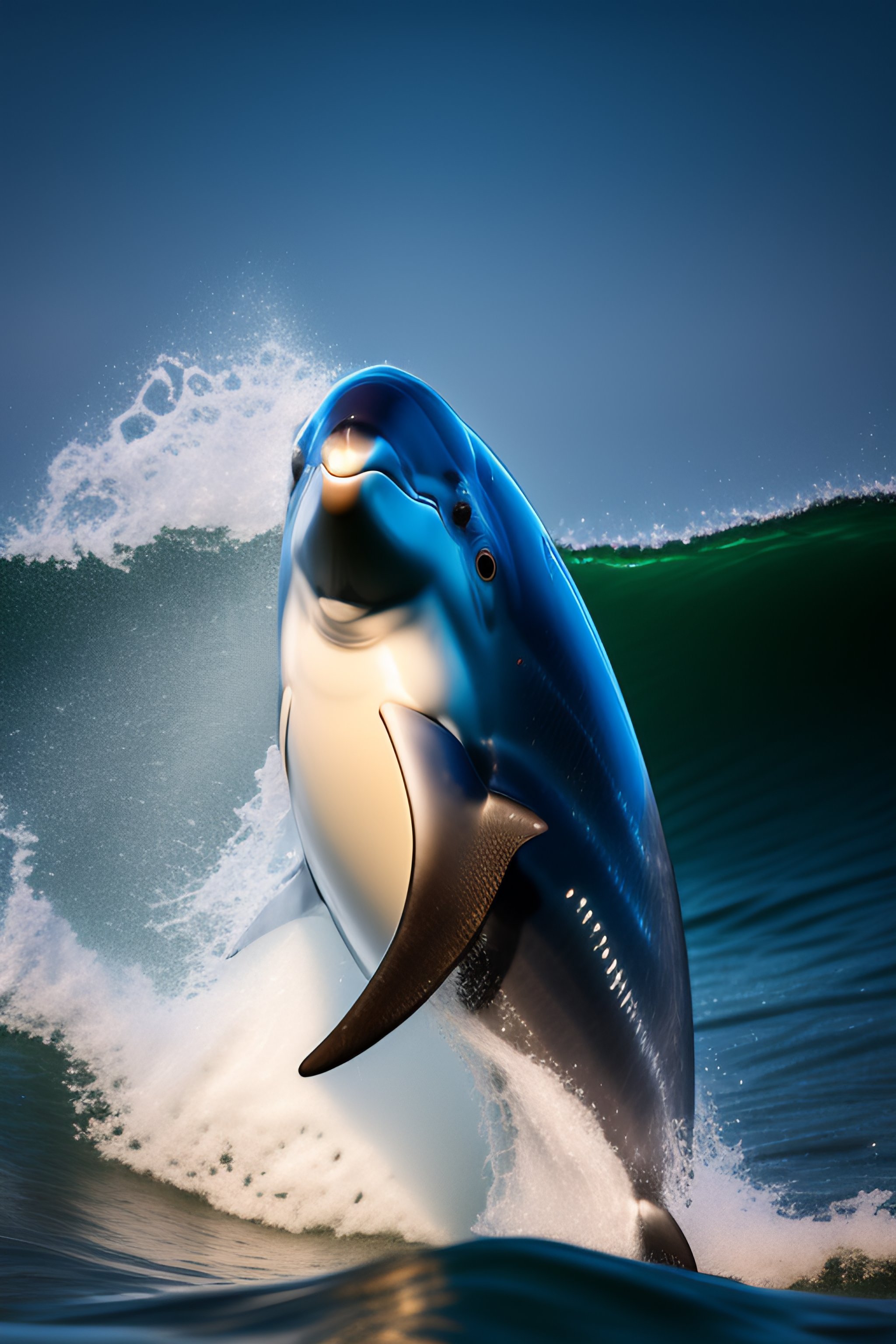 Lexica - Normal Dolphin,4k, with canon