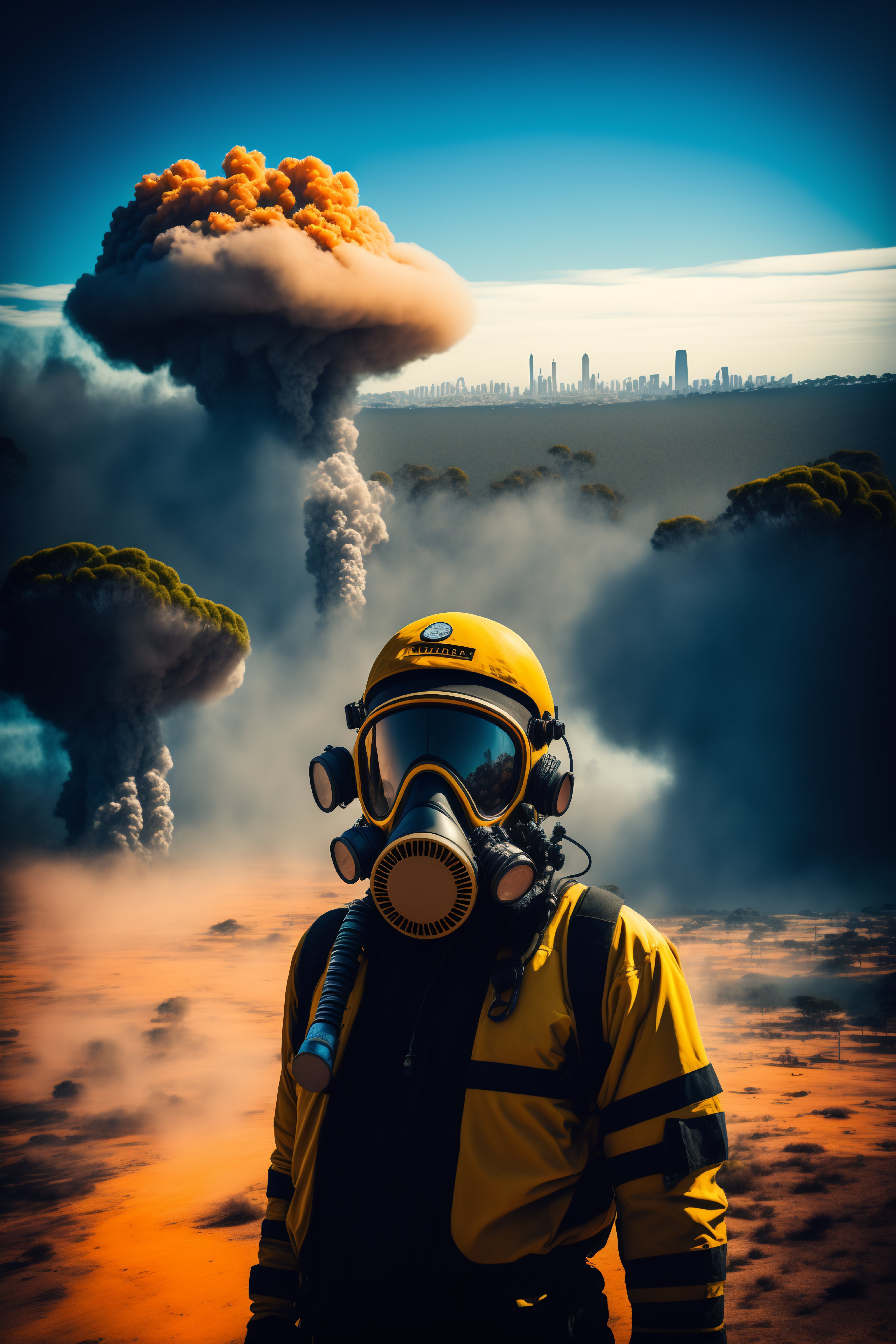 Lexica - Sydney Australia, post apocalyptic, nuclear mushroom cloud in ...