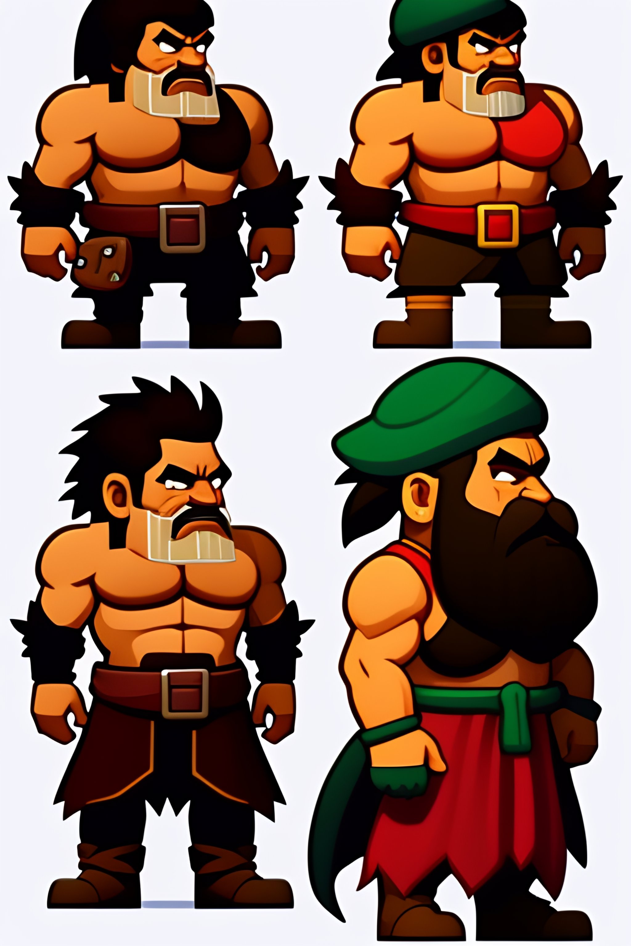 Lexica - Animation sprite sheet orc game