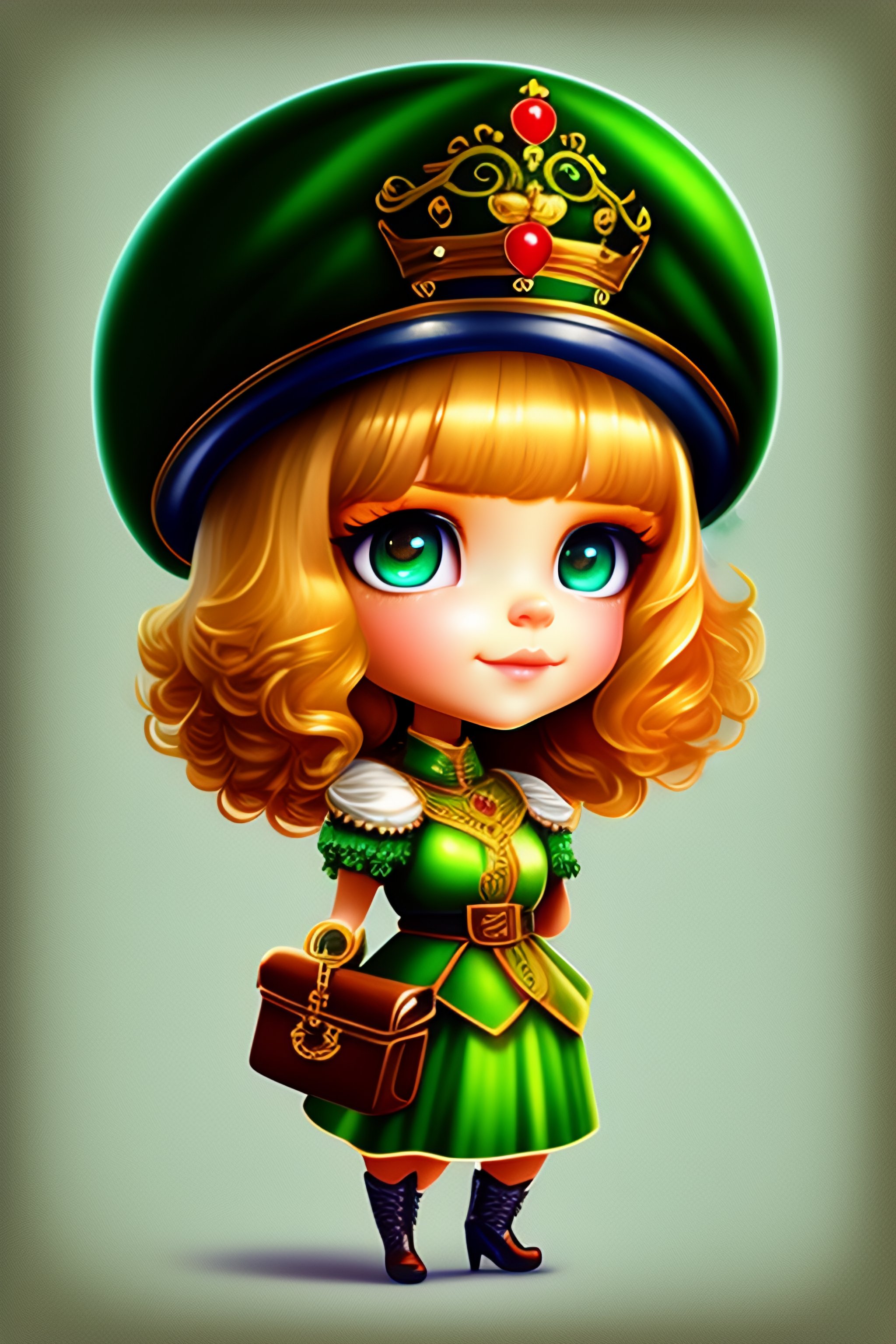 Disney Princess Alice Chibi