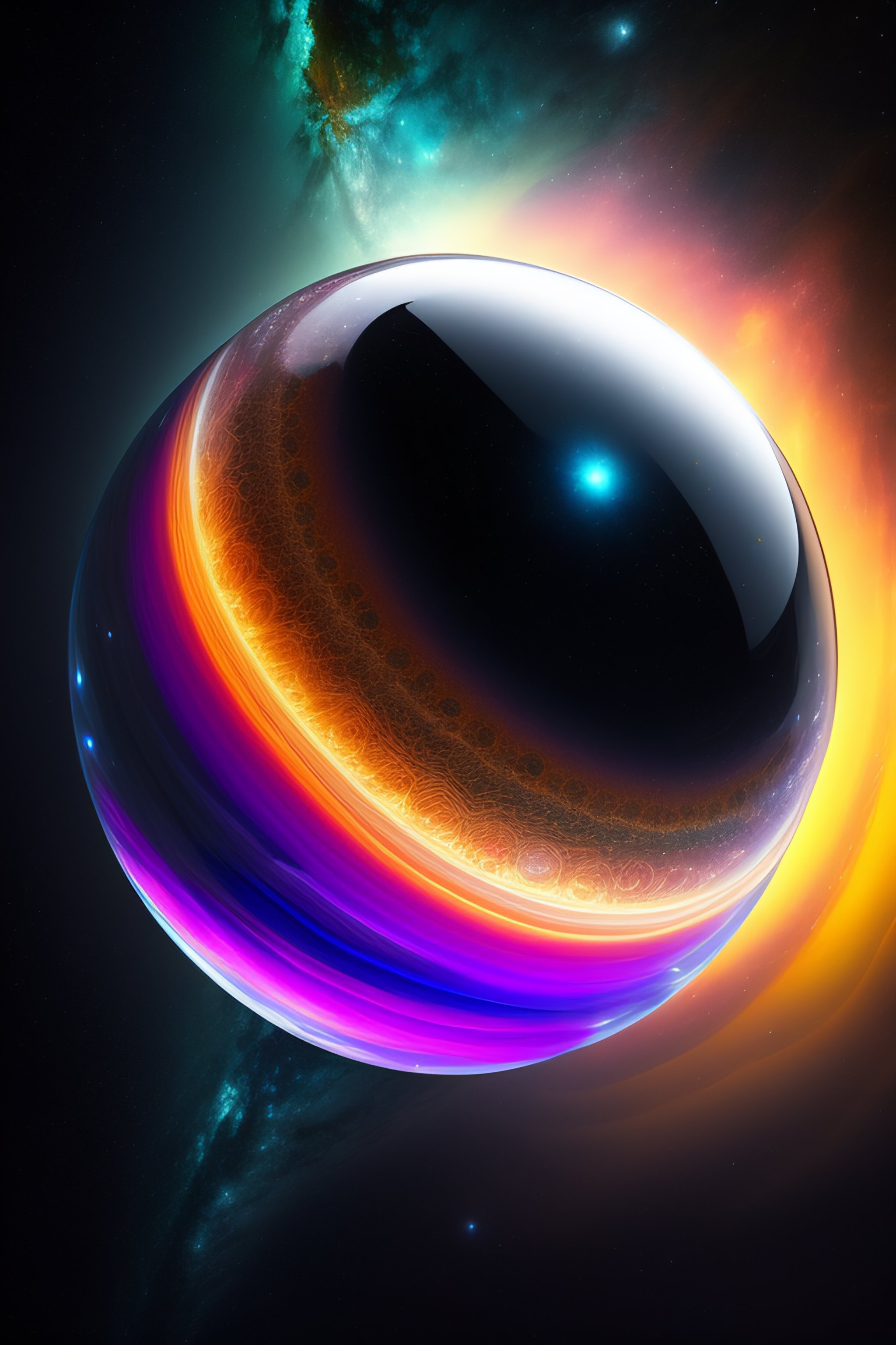 Lexica - A hyperdetailed crystal sphere with a hyperdetailed universe ...