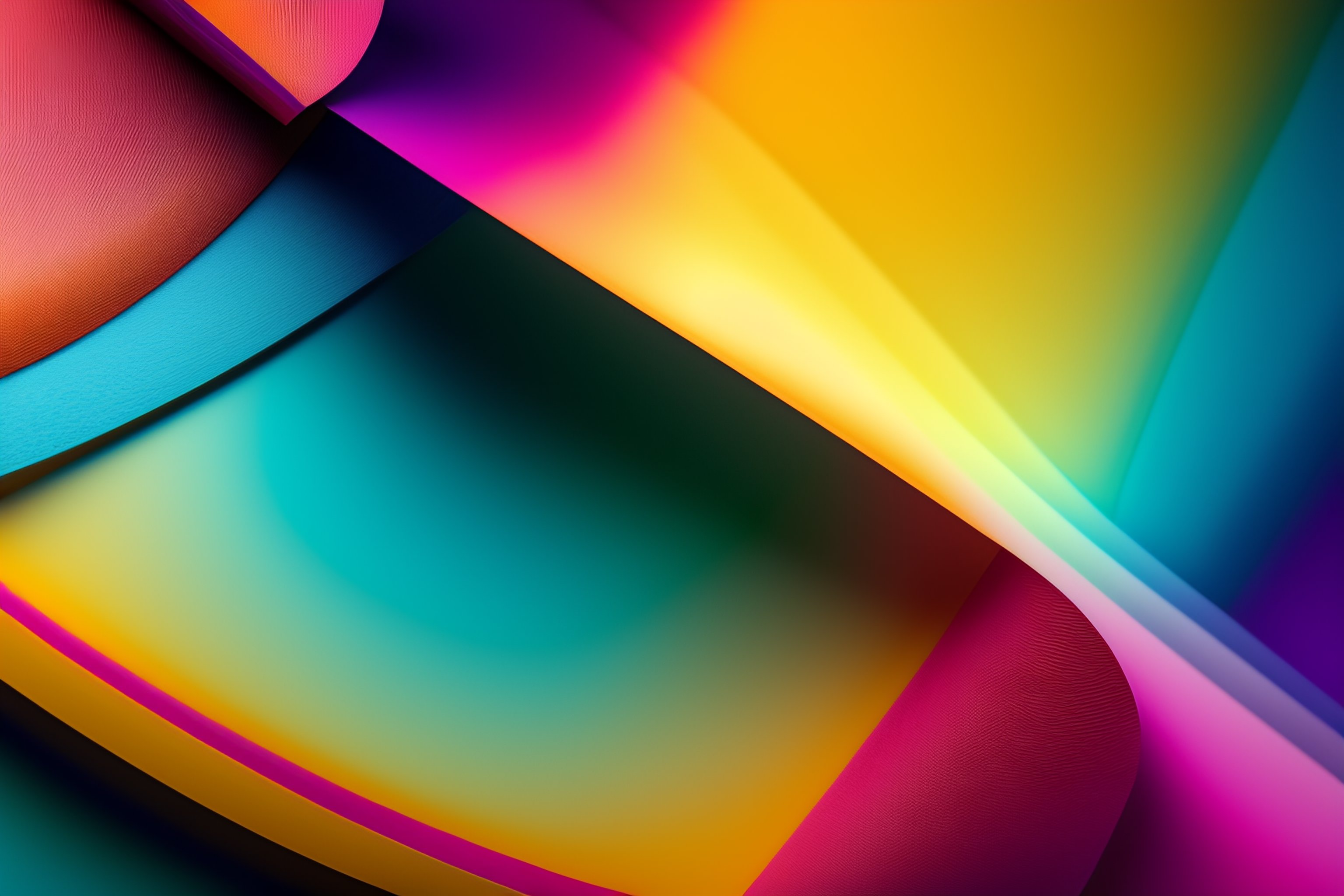 Lexica - Abstract image of layered colored paper