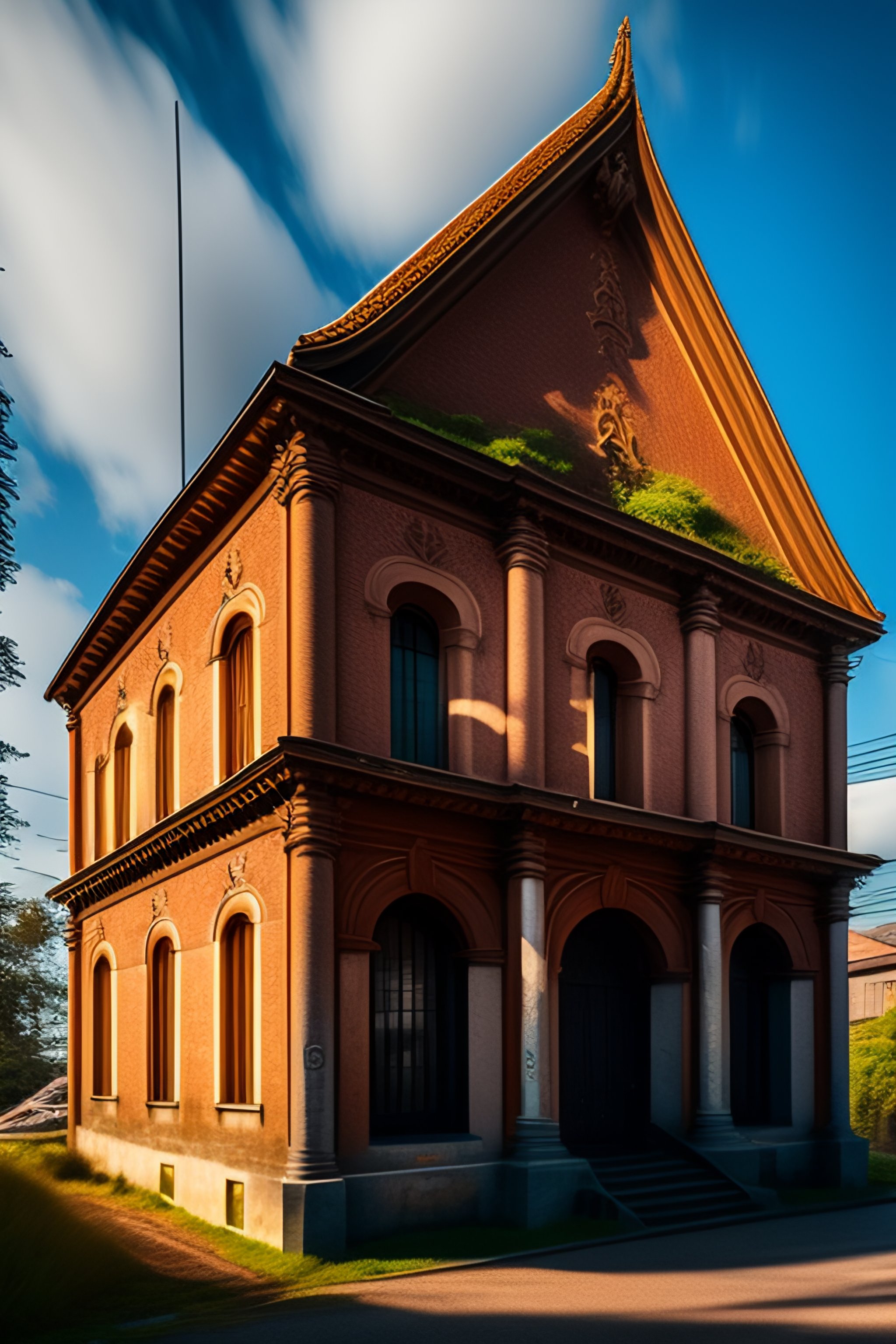 Lexica - An olden building