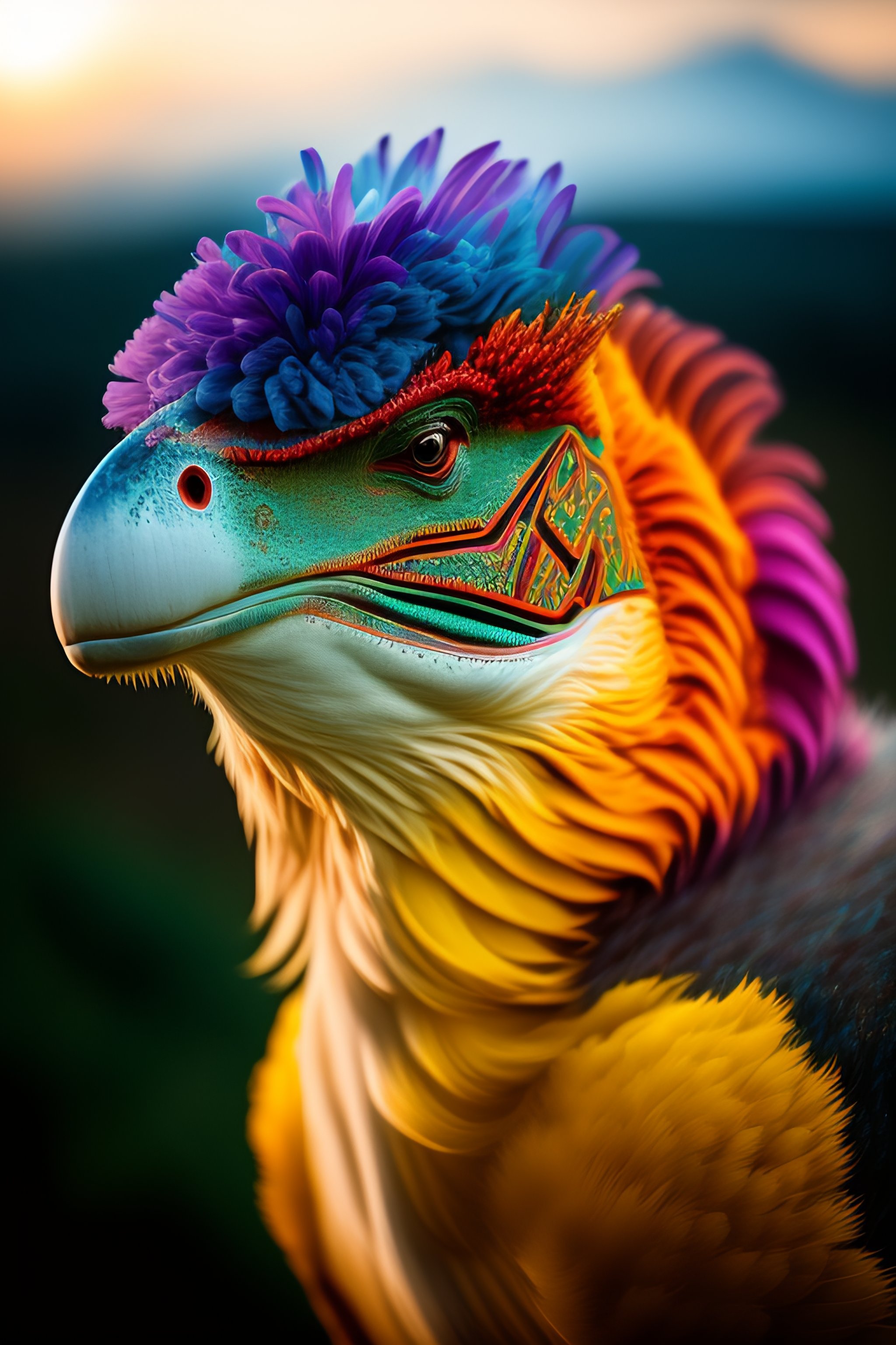 Lexica - Feathered trex
