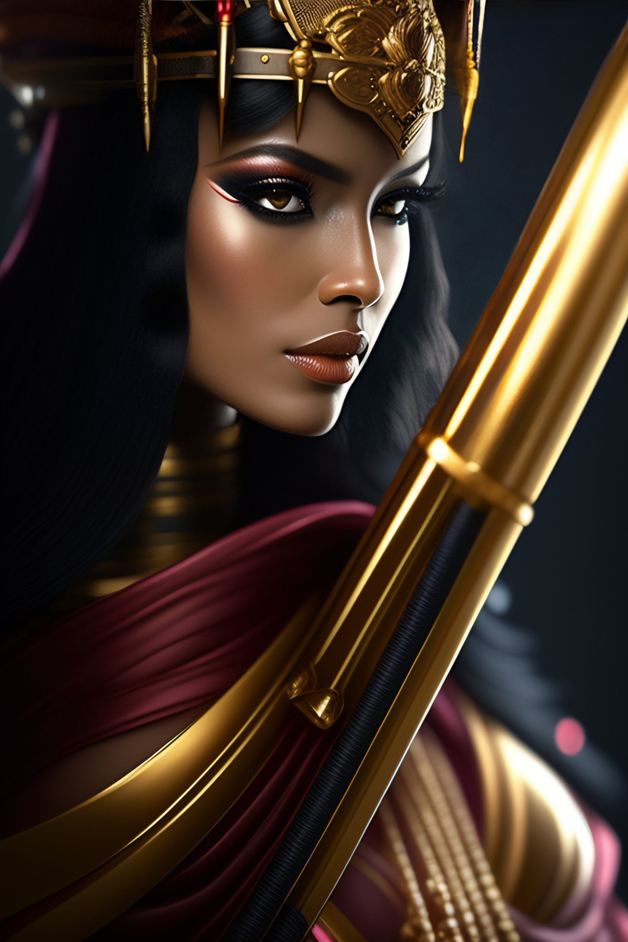 Lexica - Katana very highly detailed