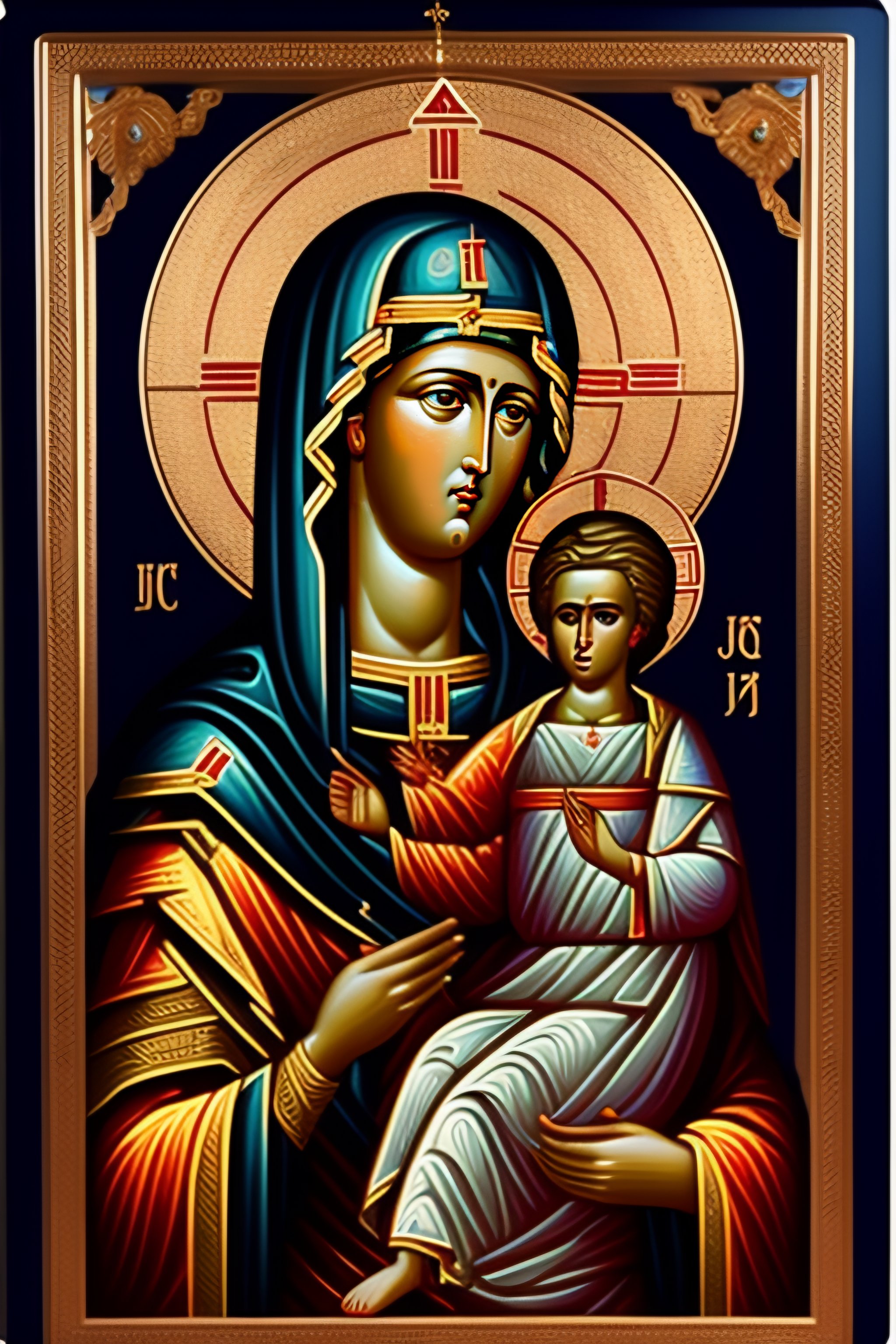 Lexica - Byzantine icon of saint mary