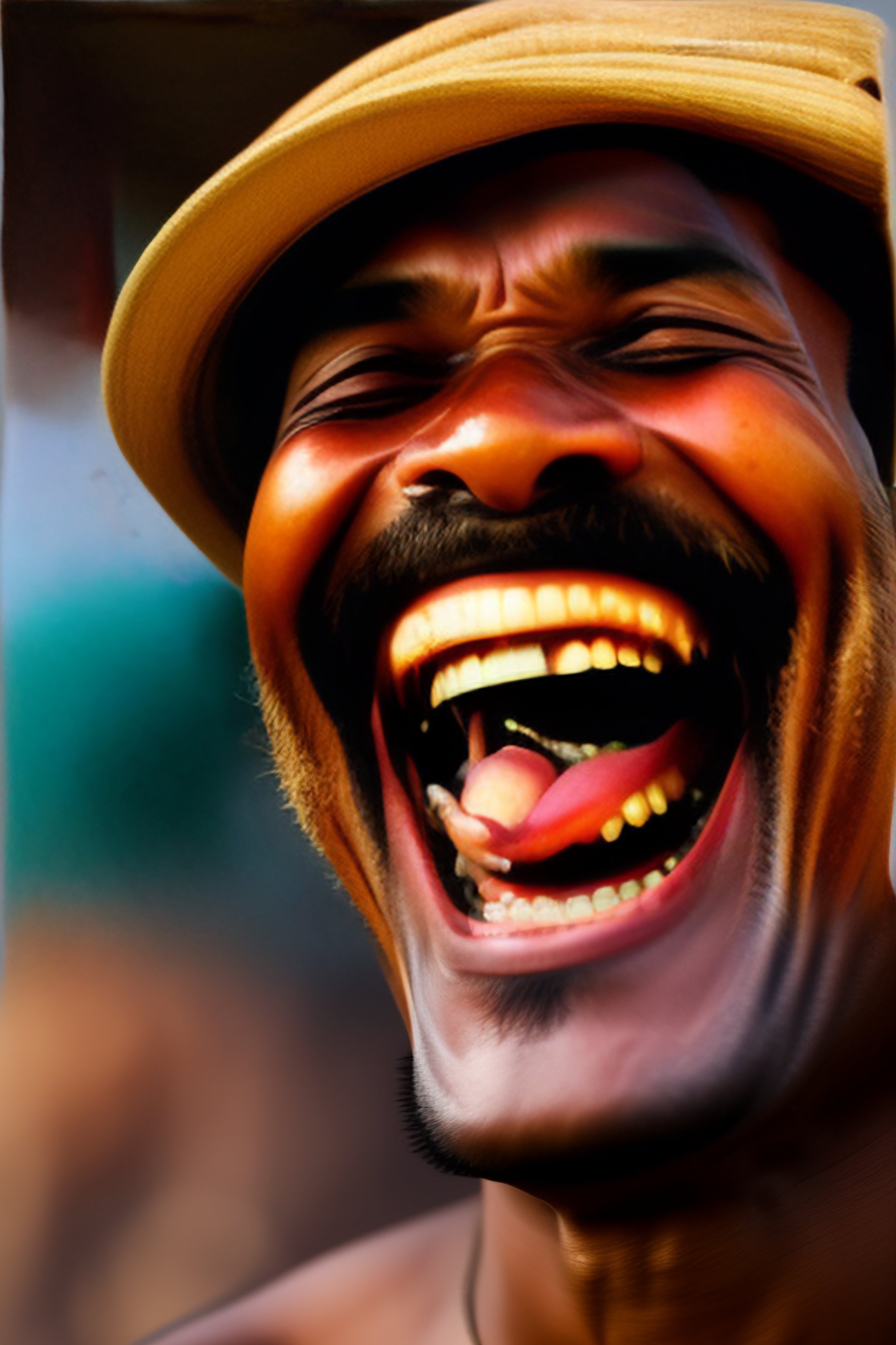 Lexica - Assamese Man laughing