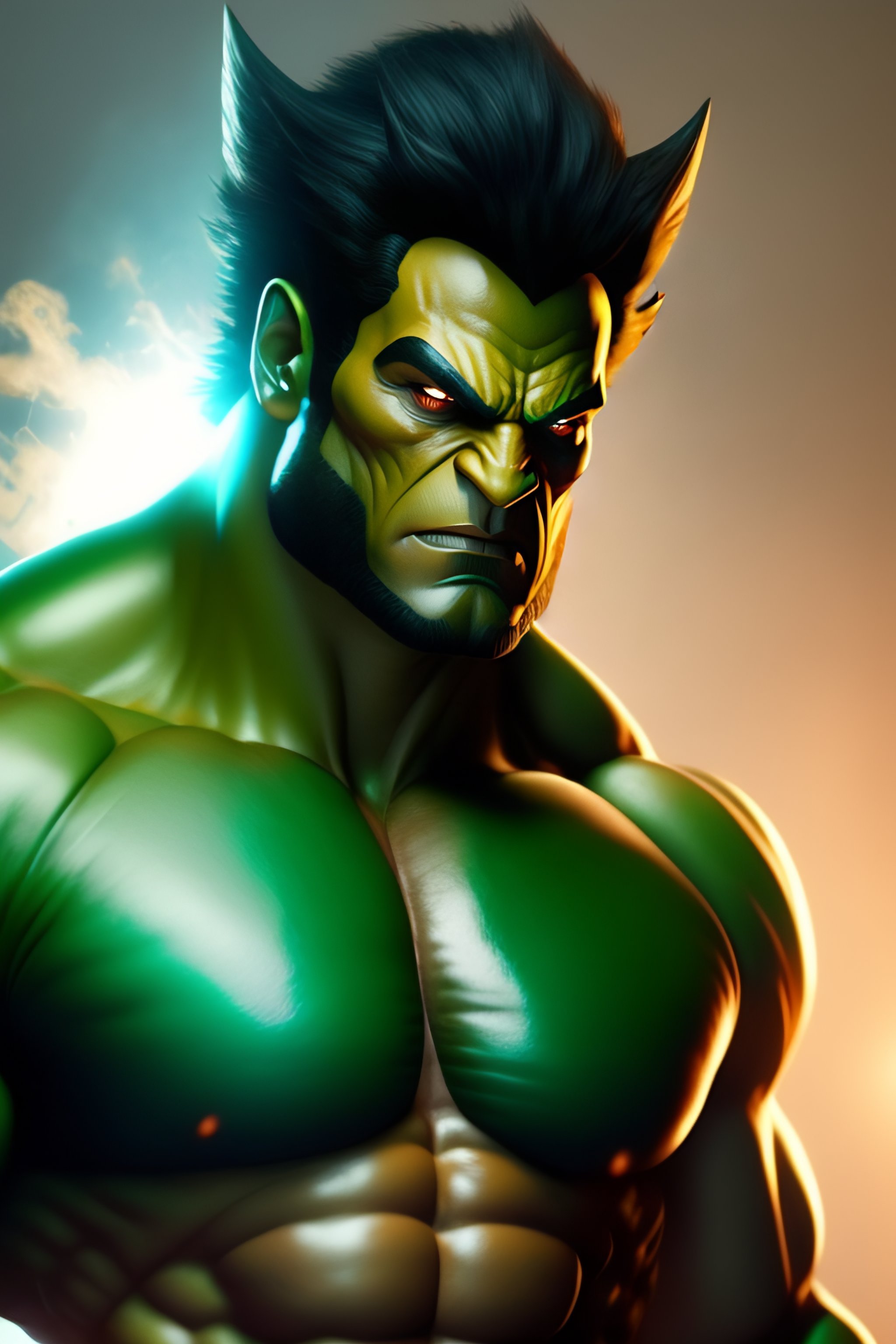 Lexica - A mix Between Wolverine and Hulk