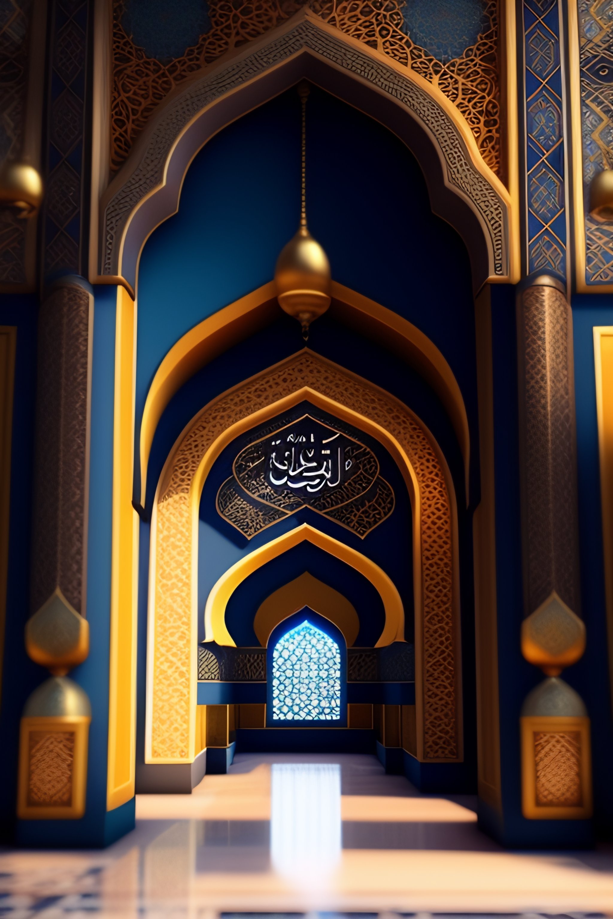 Lexica - Islamic designs in good view, Unreal Engine, 4K, prefect ...
