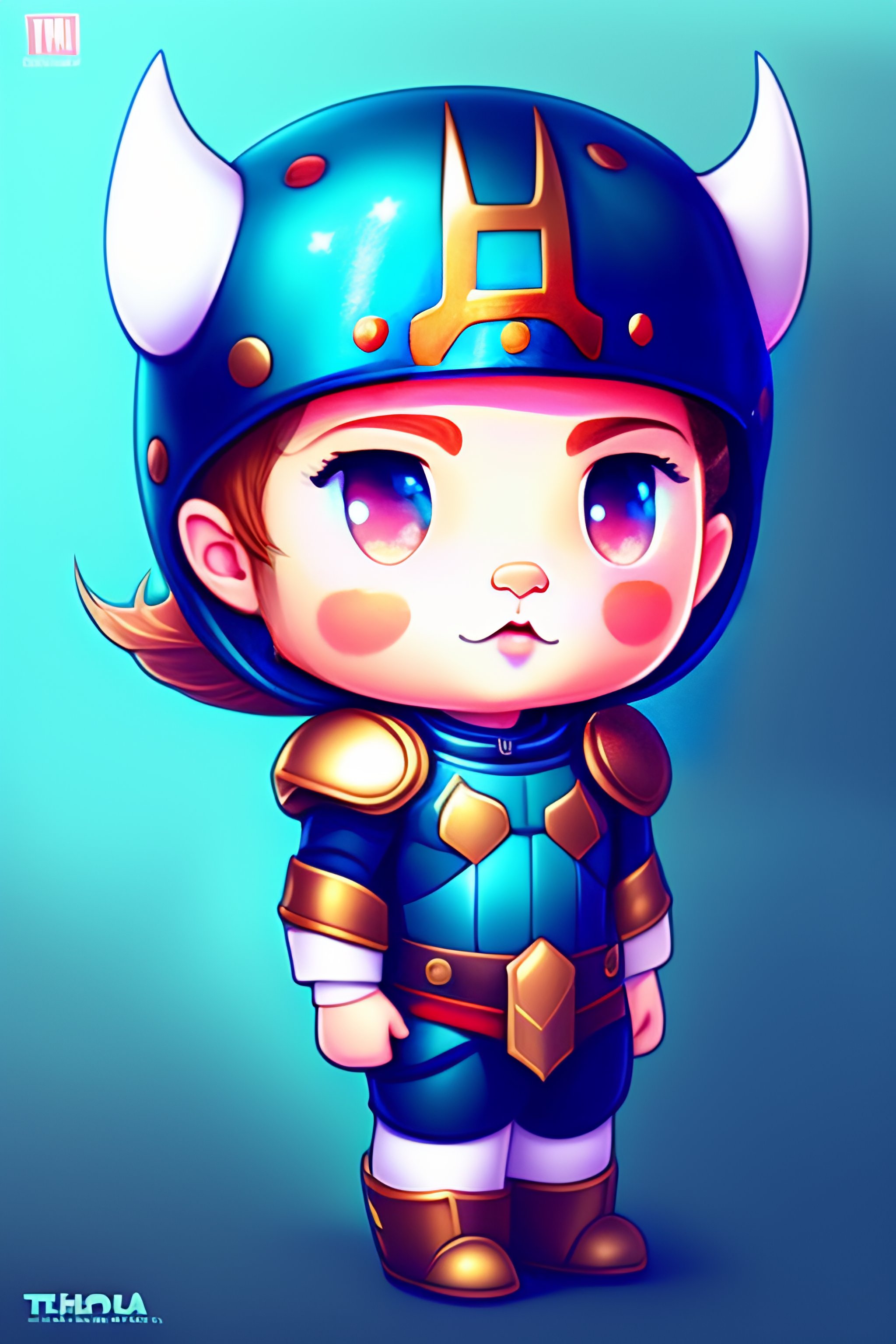 Lexica - Cute and adorable cartoon thor baby, fantasy, dreamlike ...