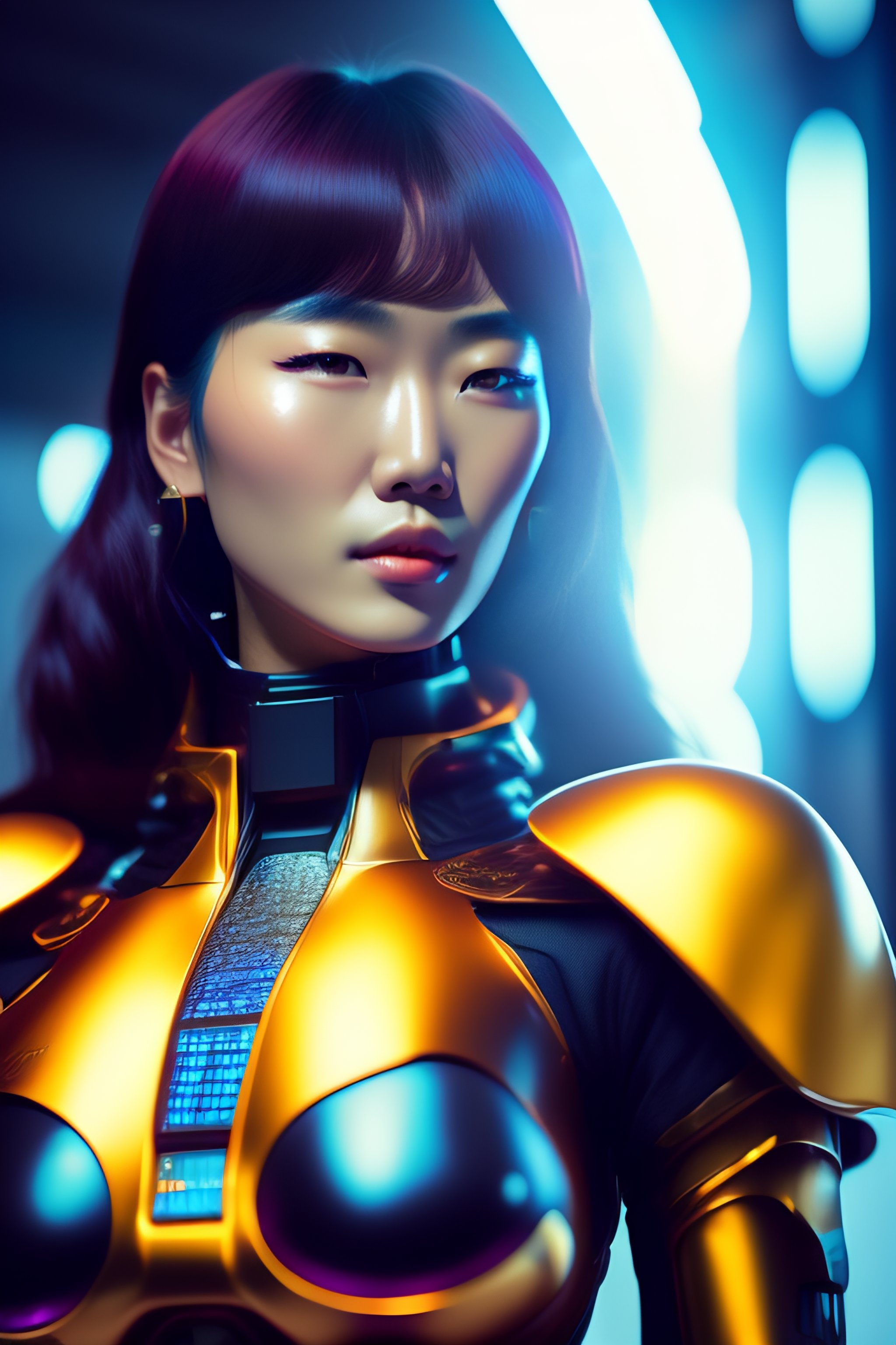 Lexica - Cyberpunk, sci-fi, fantasy, kodak portra 400, 8k, soft light ...