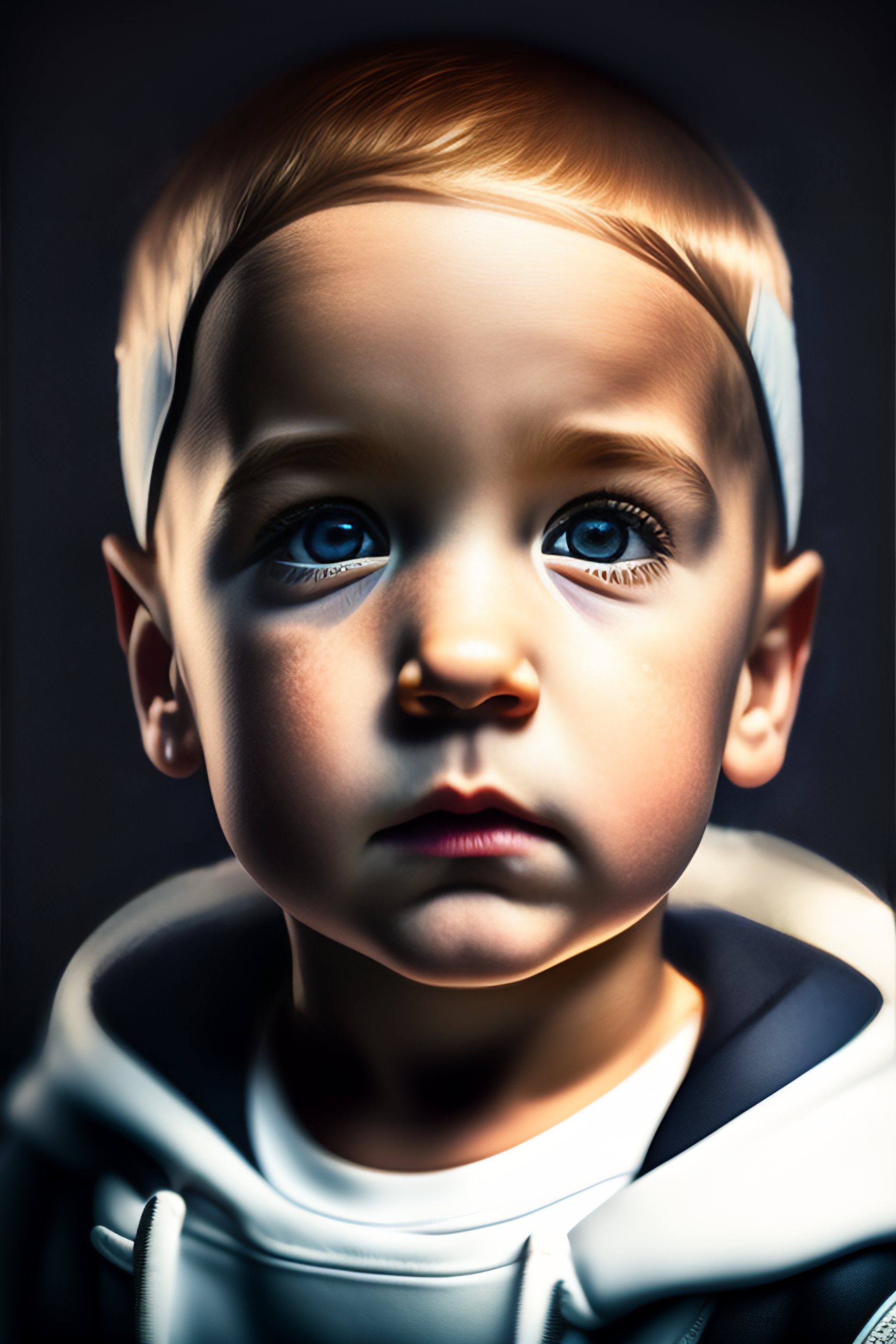 Lexica - Centered! ultrarealistic portrait of baby eminem, rendered by ...
