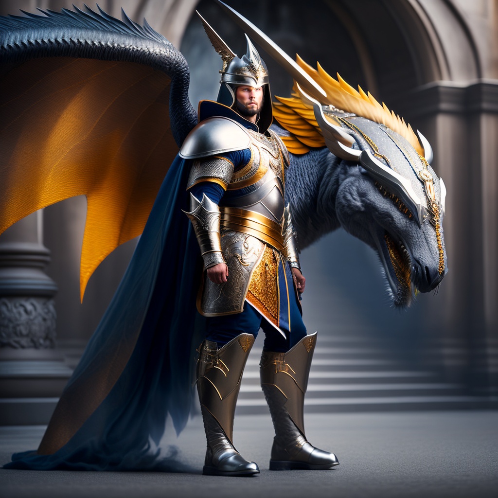 Lexica - Full body portrait of a protection paladin, reminiscent of ...