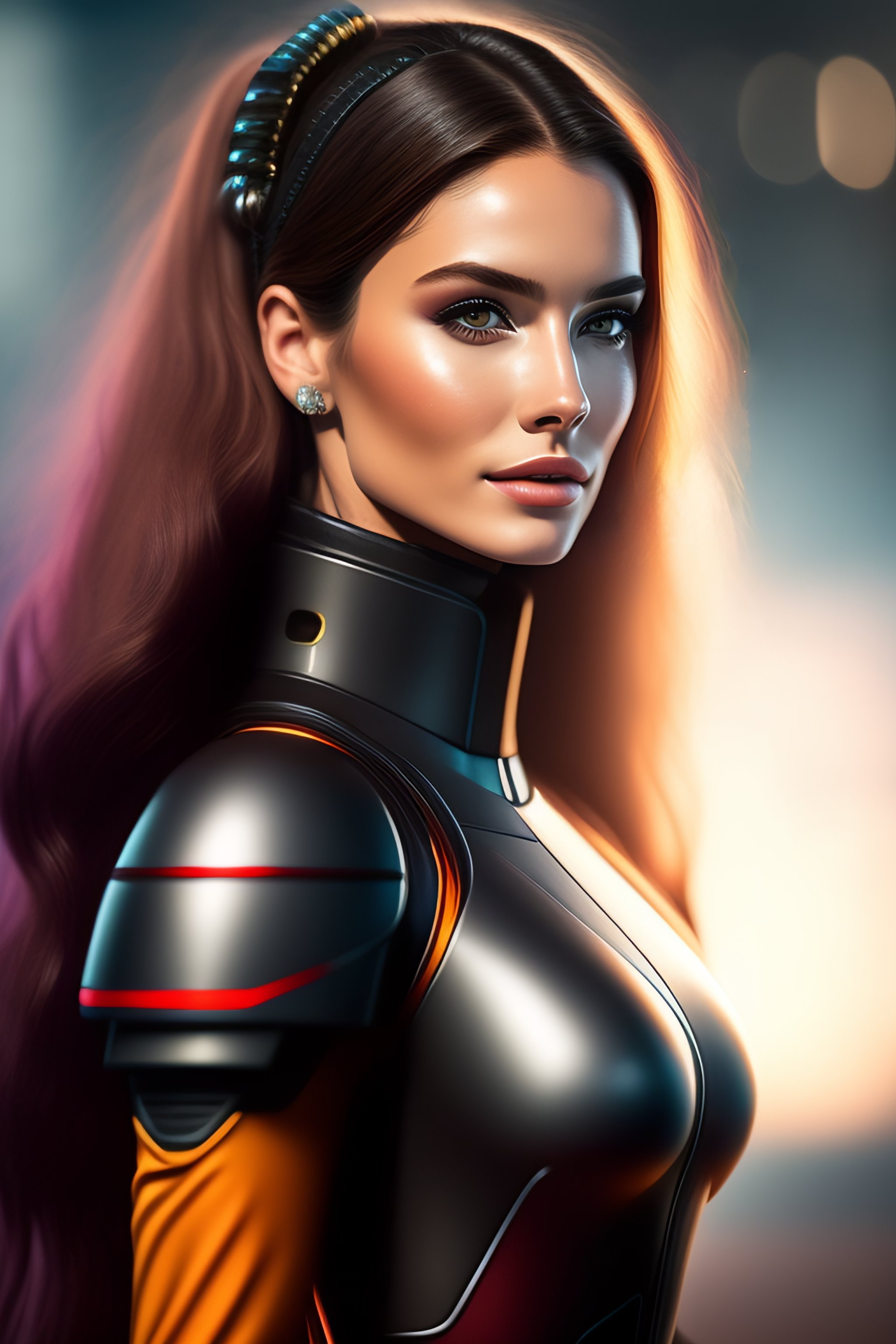 Lexica European Girl Android