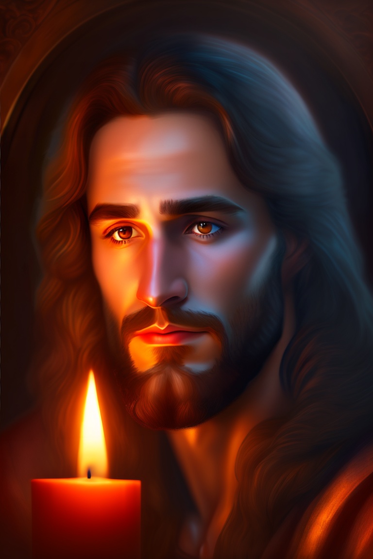 Lexica - Jesus Christ, Adobe Photoshop, Realistic Digital Painting ...