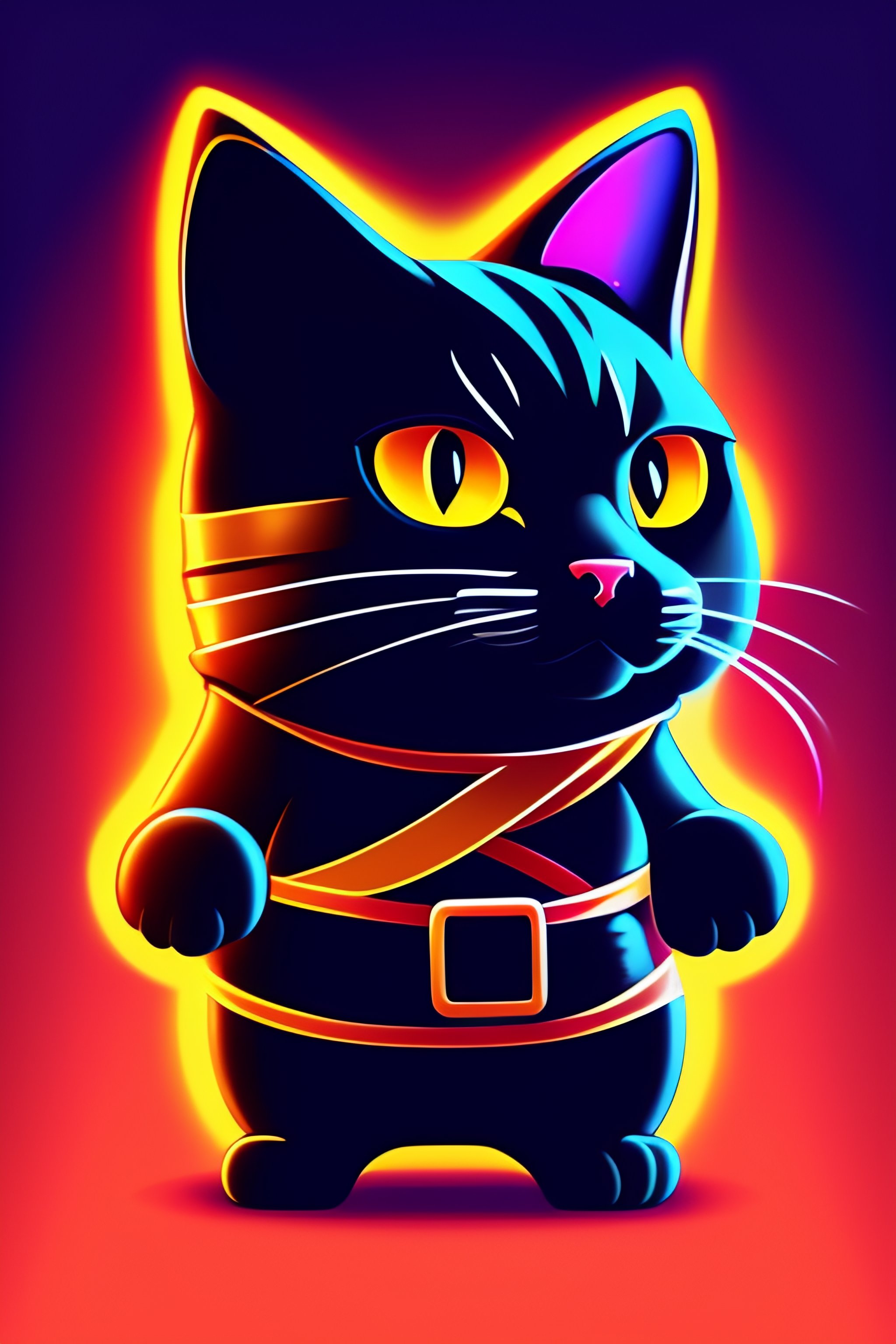 Black Ninja Cat