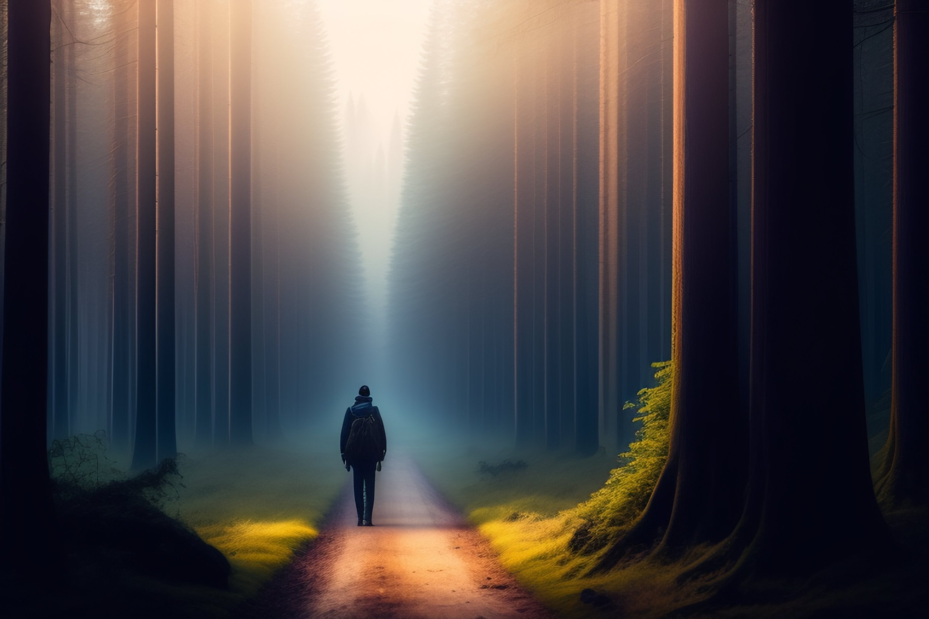 Lexica - Creepy dark liminal space and scary strangers