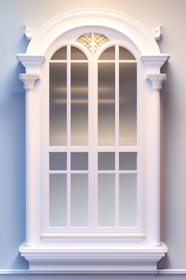Lexica - The window frames of ancient European palaces are luxurious ...