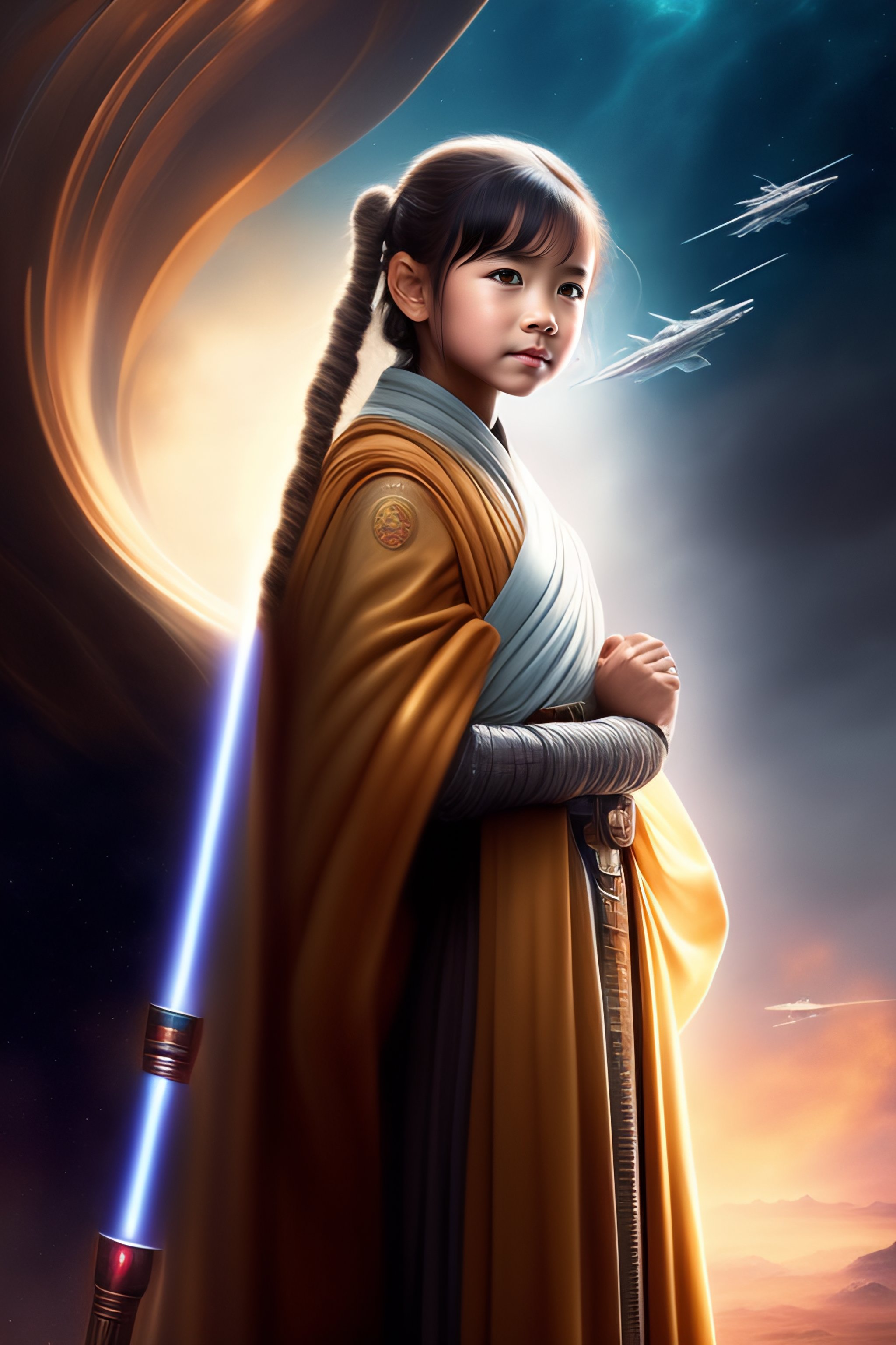 Lexica - Jedi girl american of 2020
