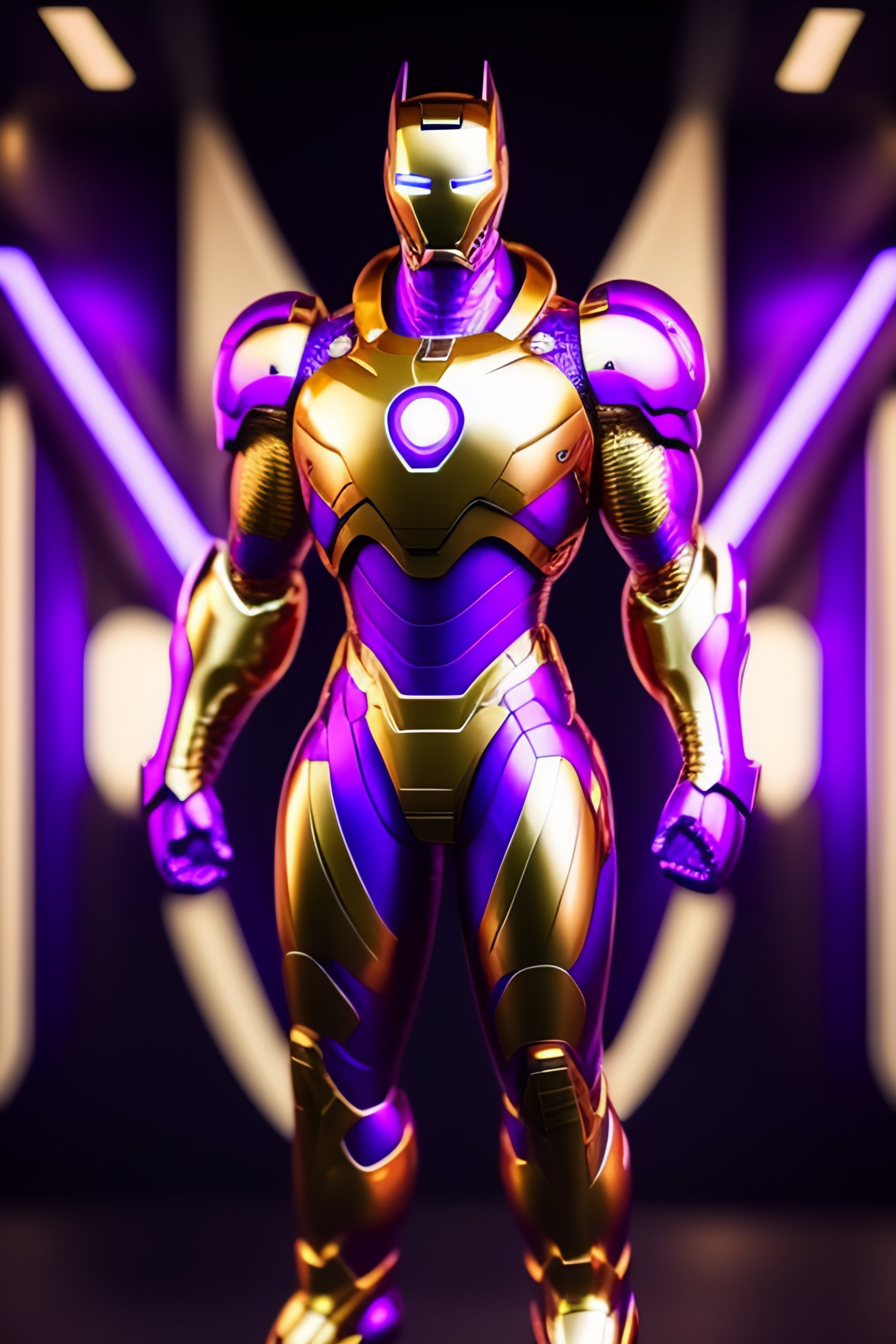 Real Metal Iron Man Suit