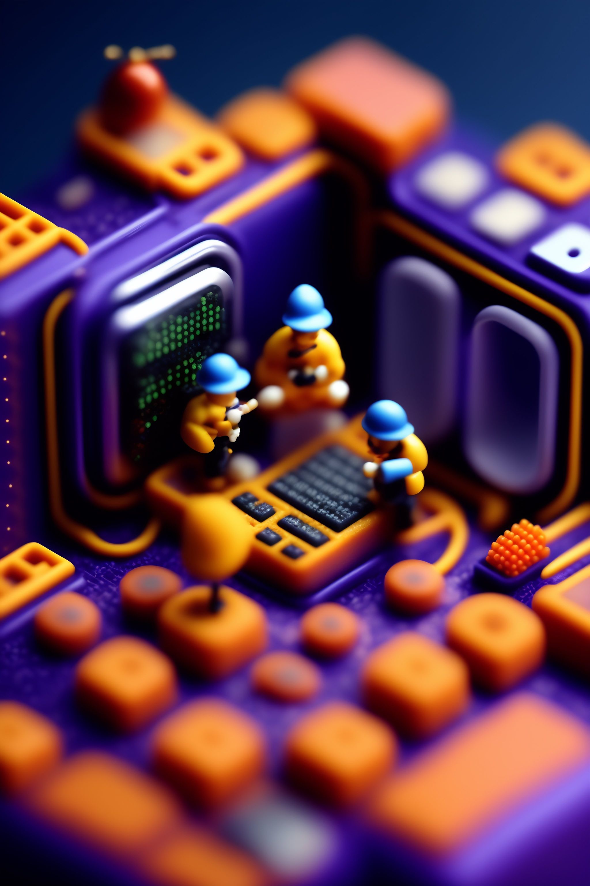 Lexica - Tiny workers that assemble all the little bits and pieces ...