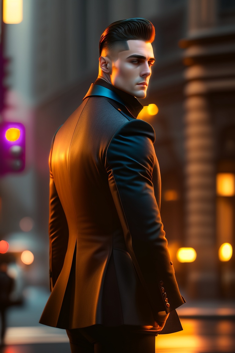 Lexica - Acting in movies with a villain in an urban city, with dark ...