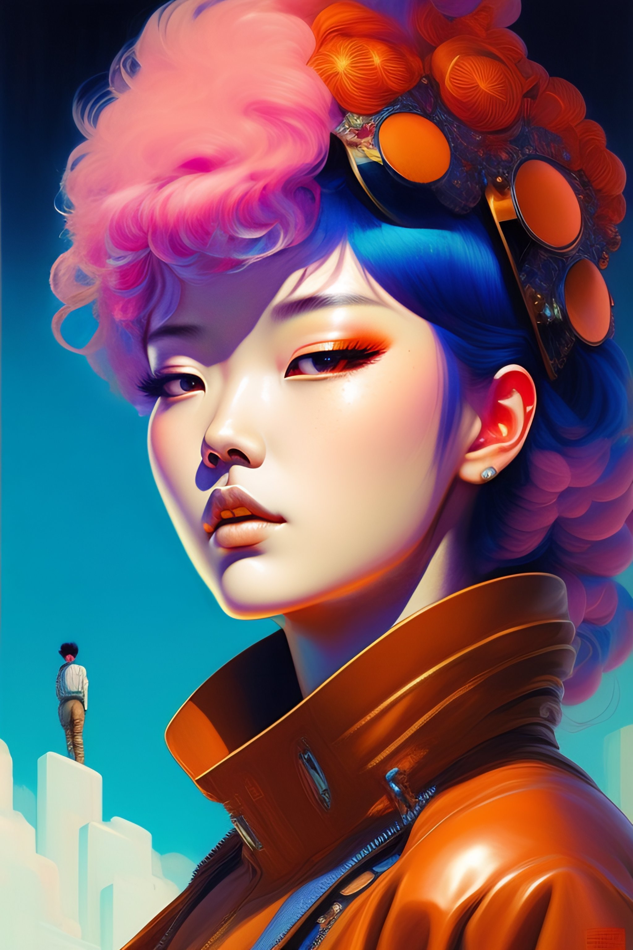 Lexica - Prompt : dream punk portrait soft light painted by james jean ...
