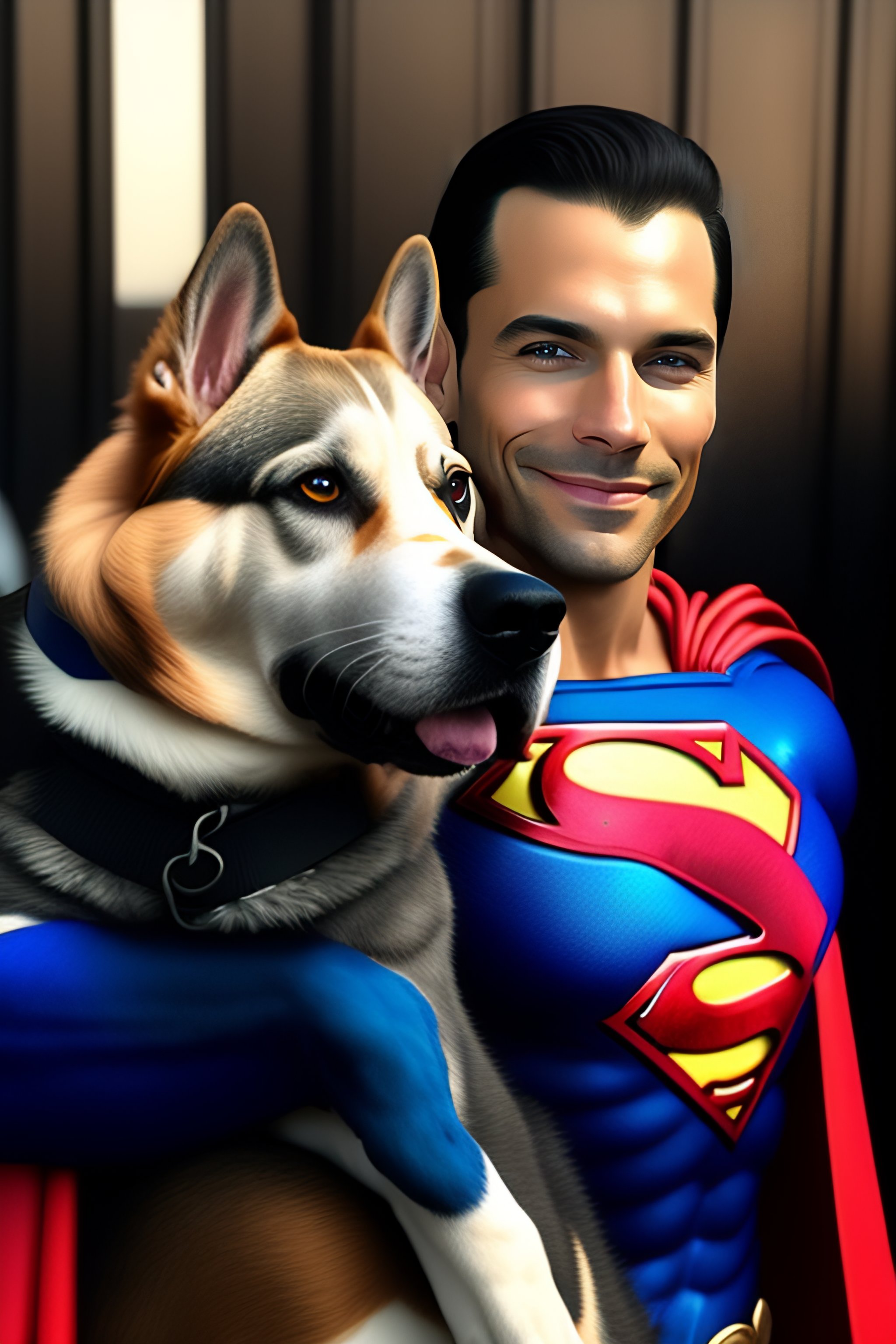 Lexica - Superman pet dog