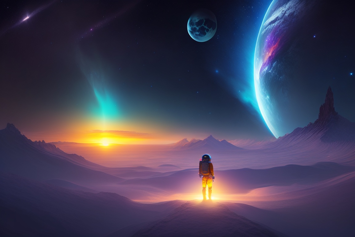 Lexica - A cosmic exploration in a parallel universe with a space suit ...