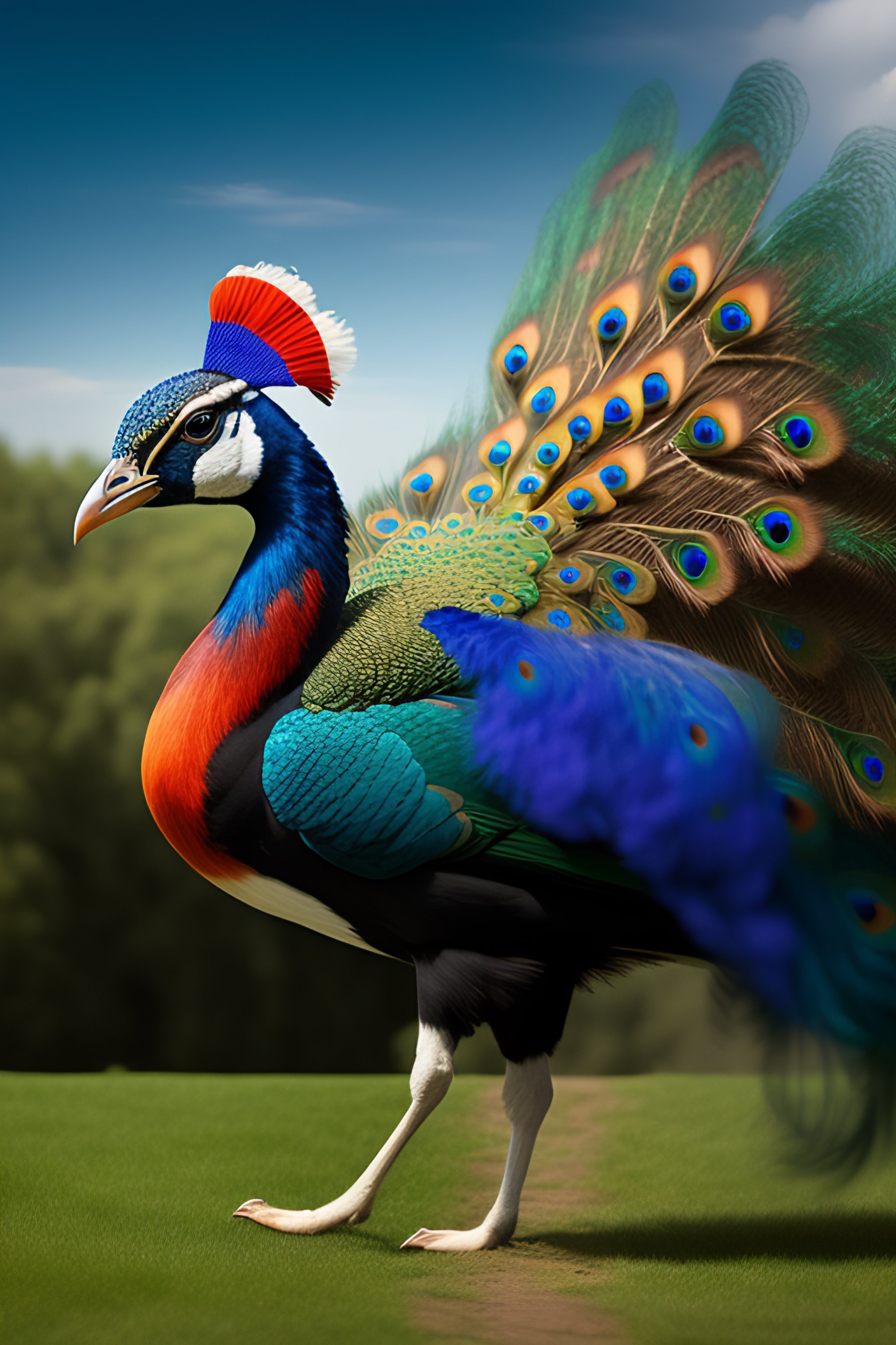 Lexica - Andrew jackson fighting a peacock