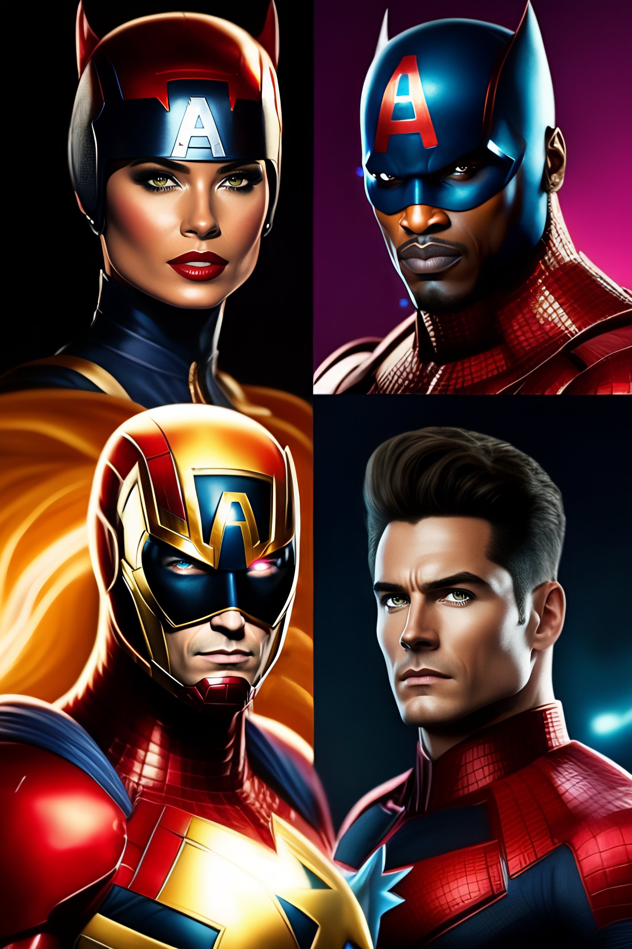 Lexica - Marvel characters