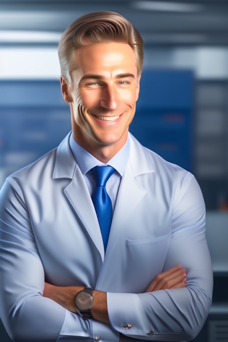 Lexica - A middle-aged man with a distinguished appearance and ...