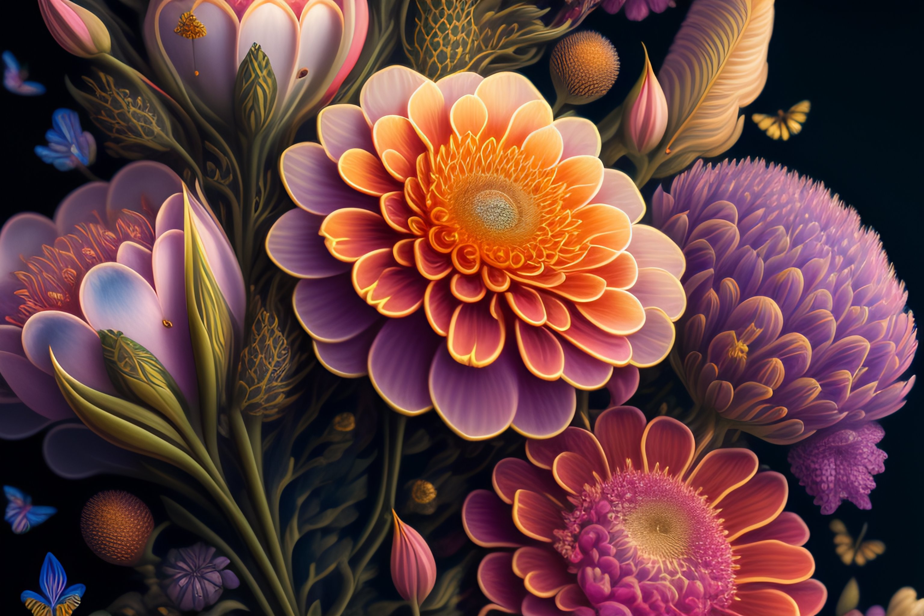 Lexica - An ultra hd detailed painting of many different types of ...