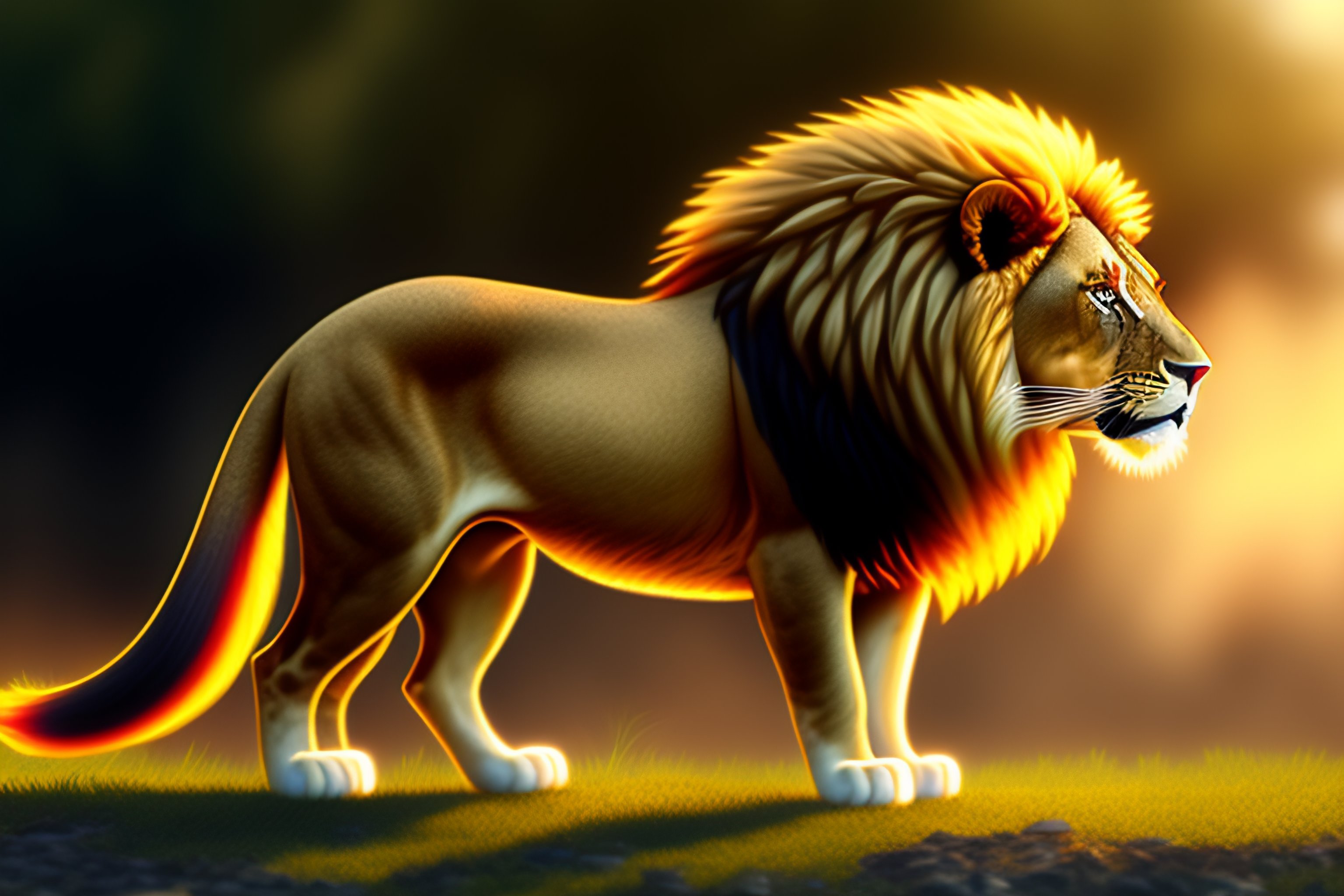 Lexica - A hynosis type pokemon that resembles a lion