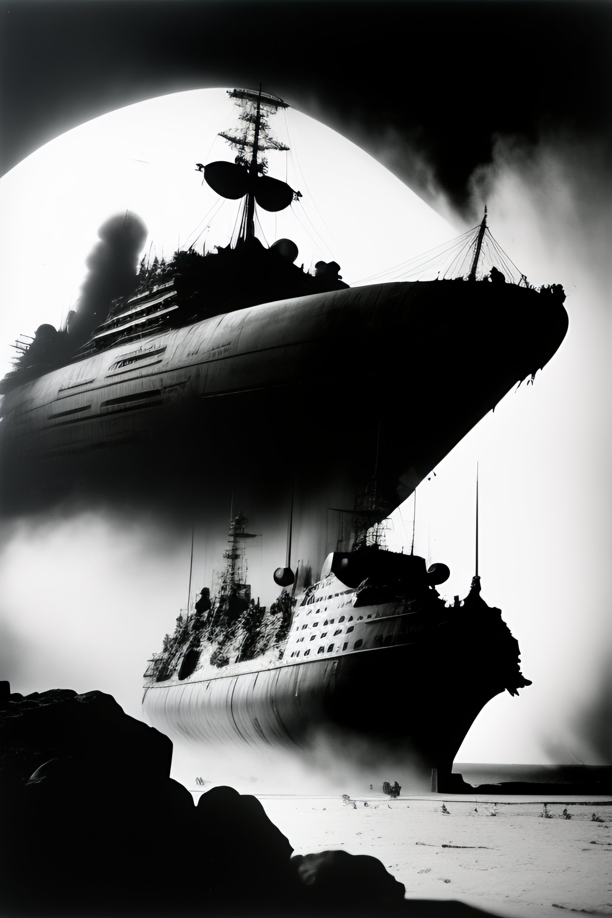 Lexica - The interior of the spaceship was a scene of chaos and ...