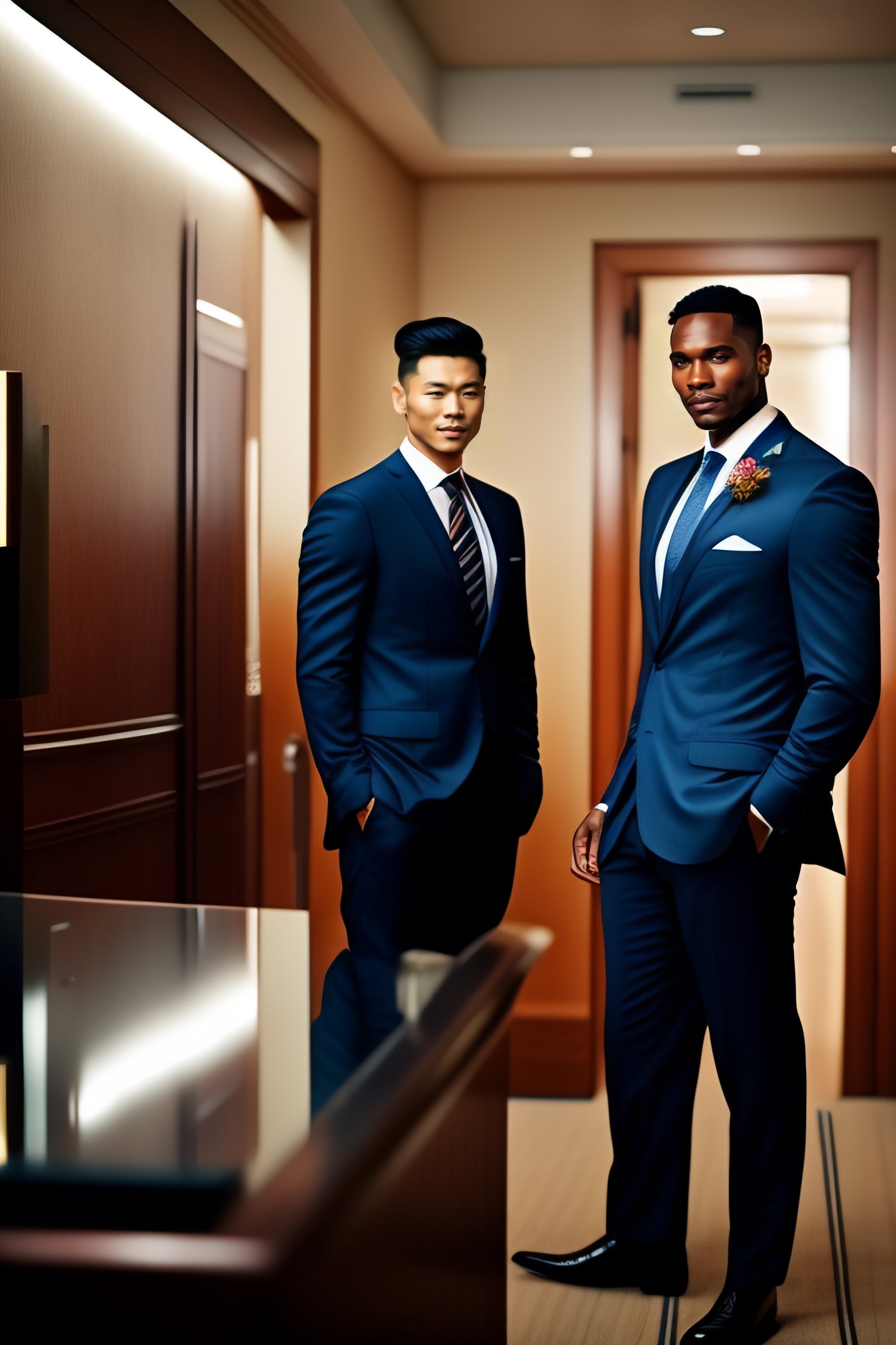 Lexica - Professional man is suit