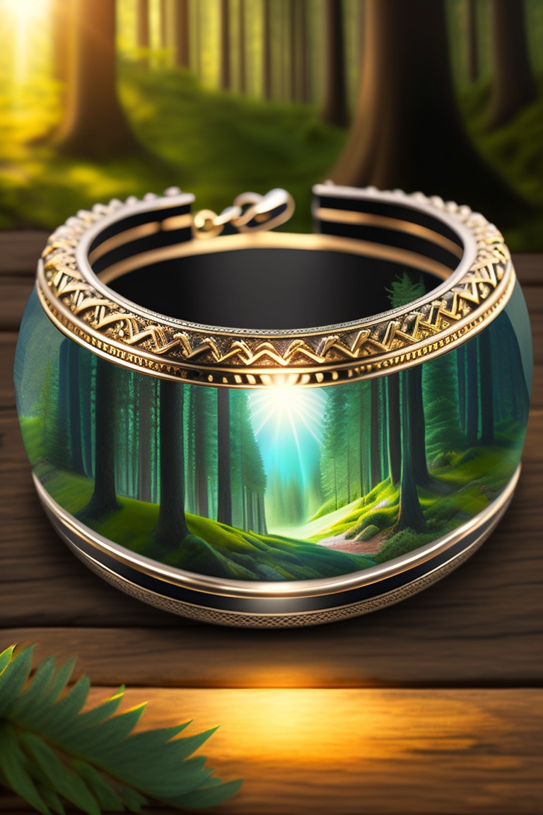 Lexica - Discovering the Bracelet: Describe Maya stumbling upon a ...