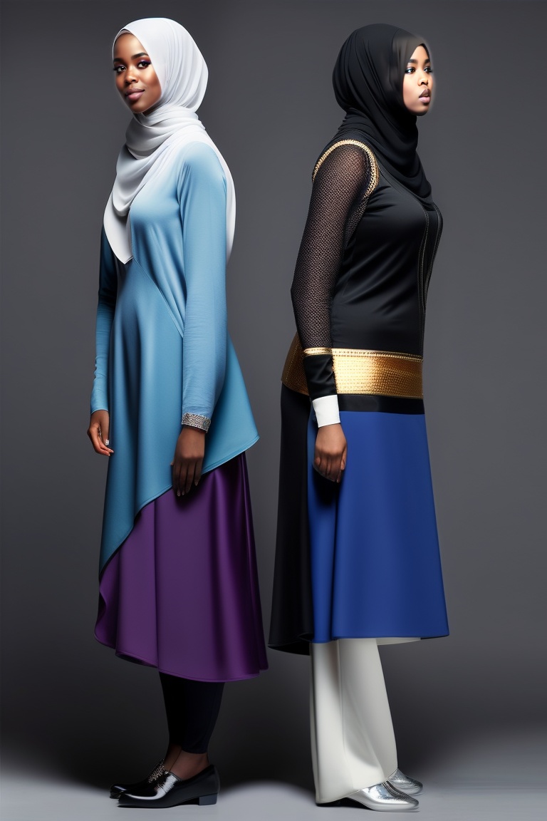 Lexica - Comparison of two Muslims who wear the hijab. first person ...