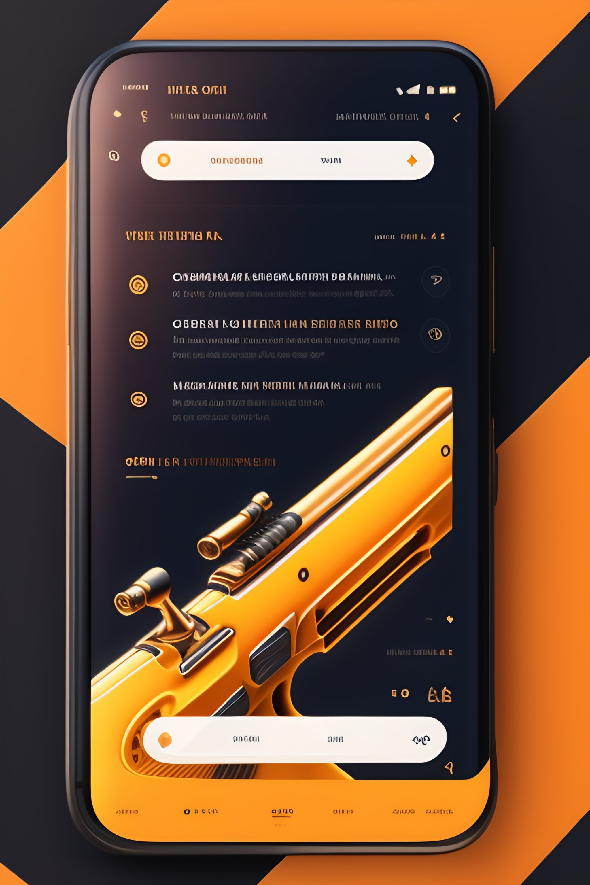 Lexica - App UI design, ((rifle)), behance, dribbble