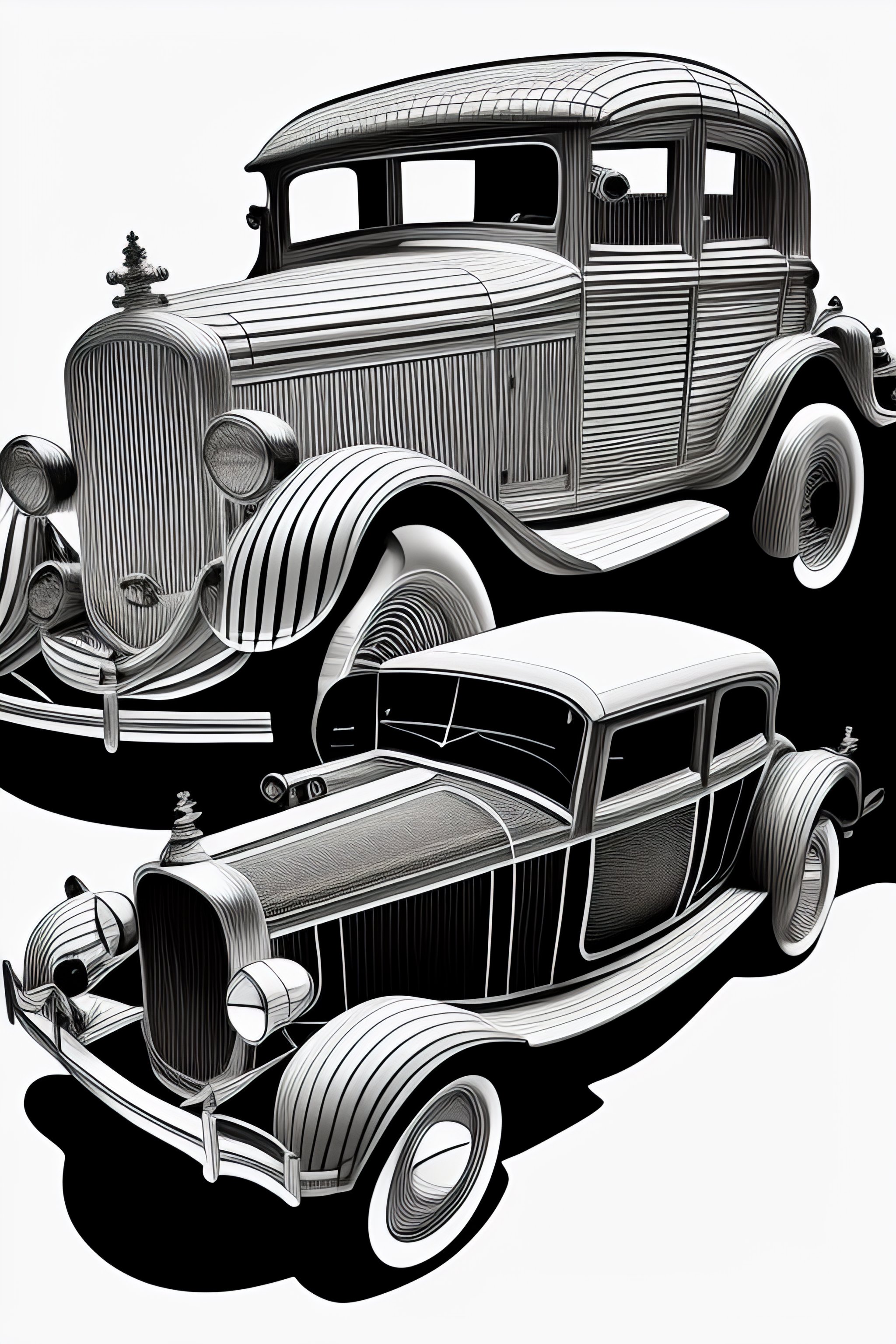 Lexica - 3D animation, moden car, Coloring page, fantasy, magical ...