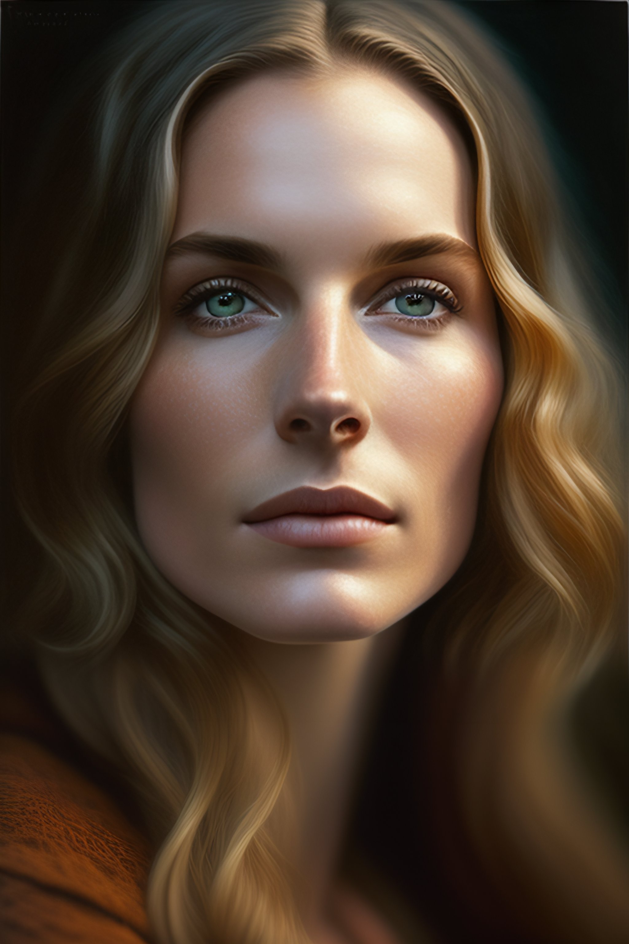 Lexica - Cinematic portrait of a woman, intricate, elegant, by alyssa ...