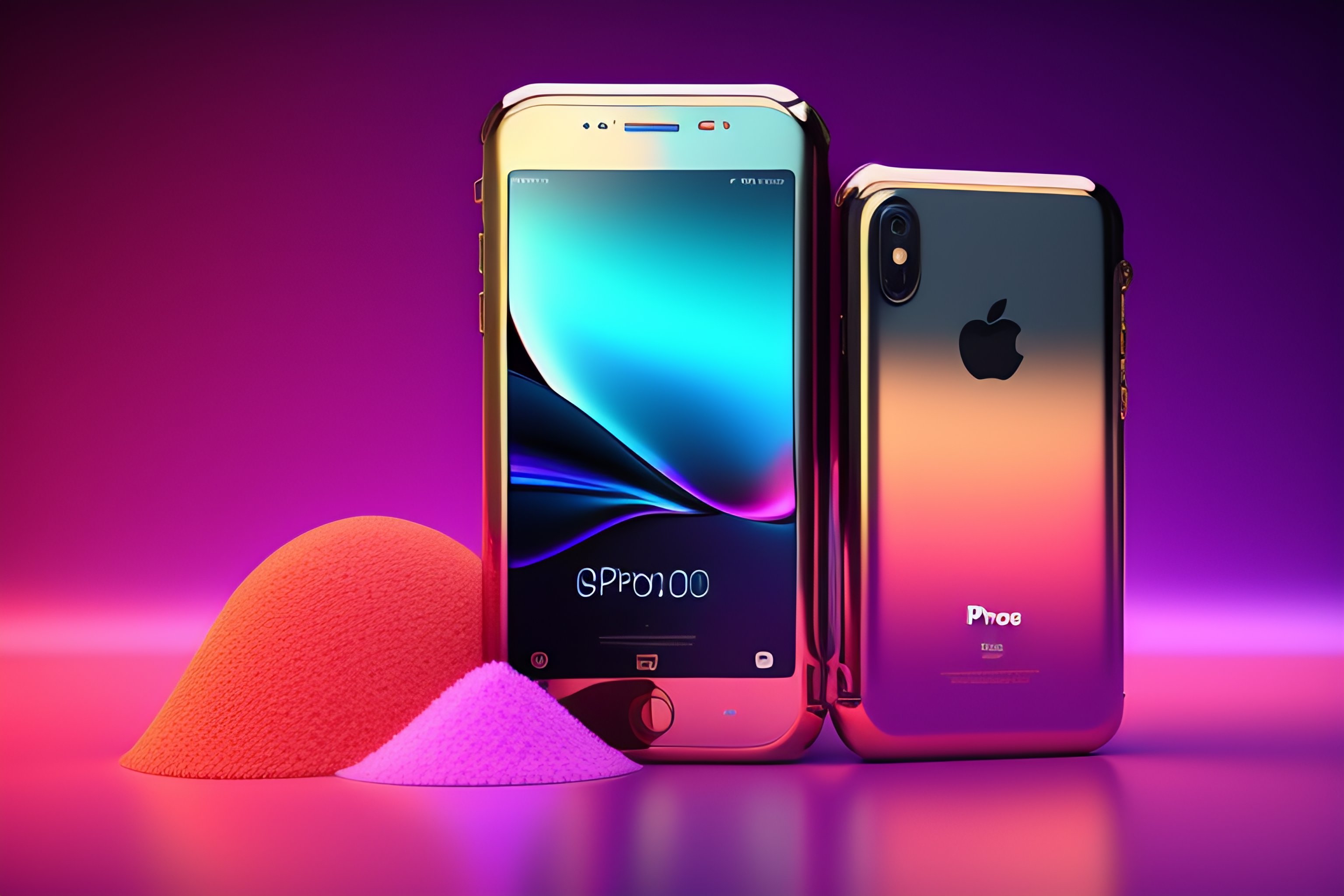 Lexica - Vintage iphone, 2000s, c4d render, vaporwave aesthetic ...