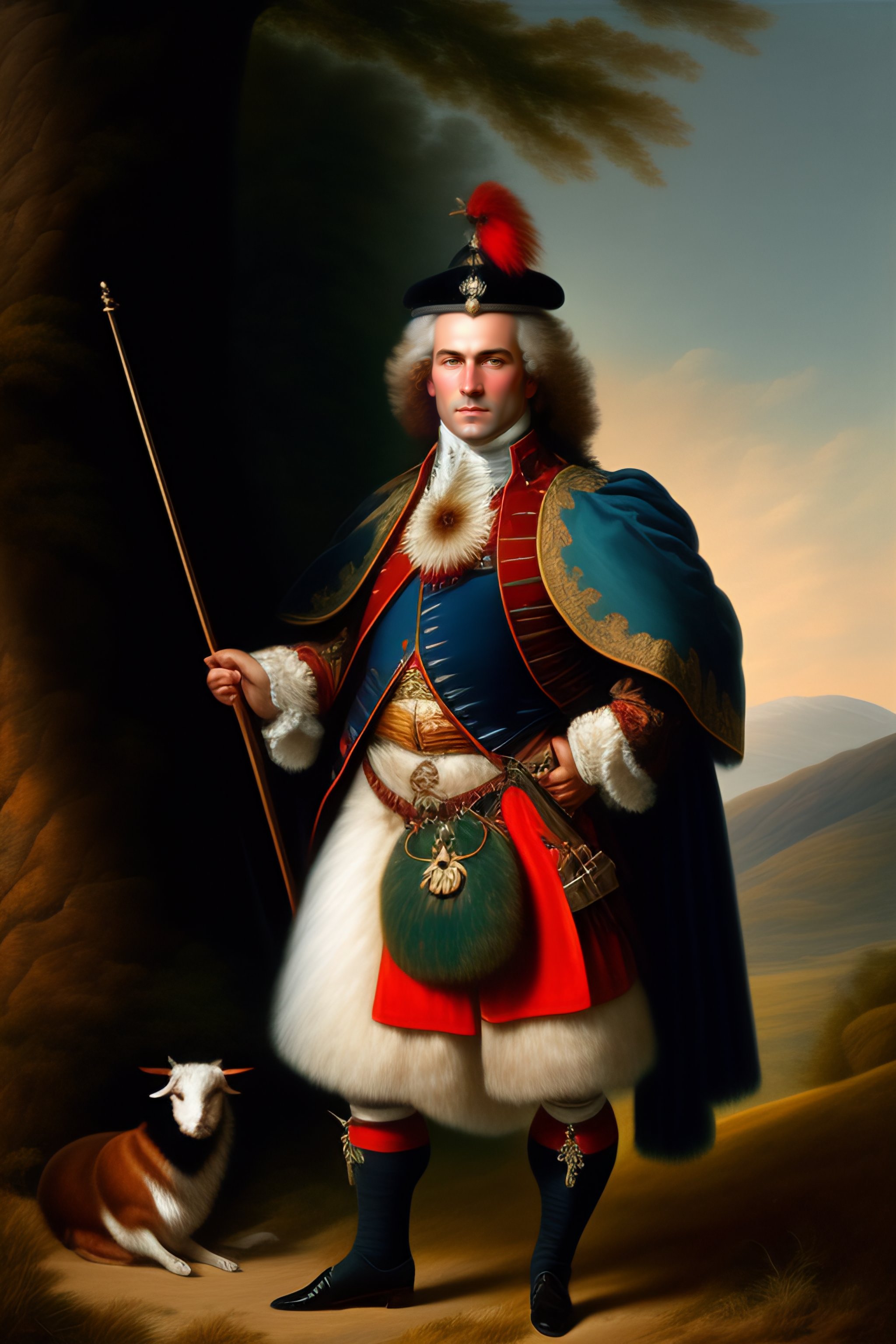 Lexica - 18th century Scottish highlander