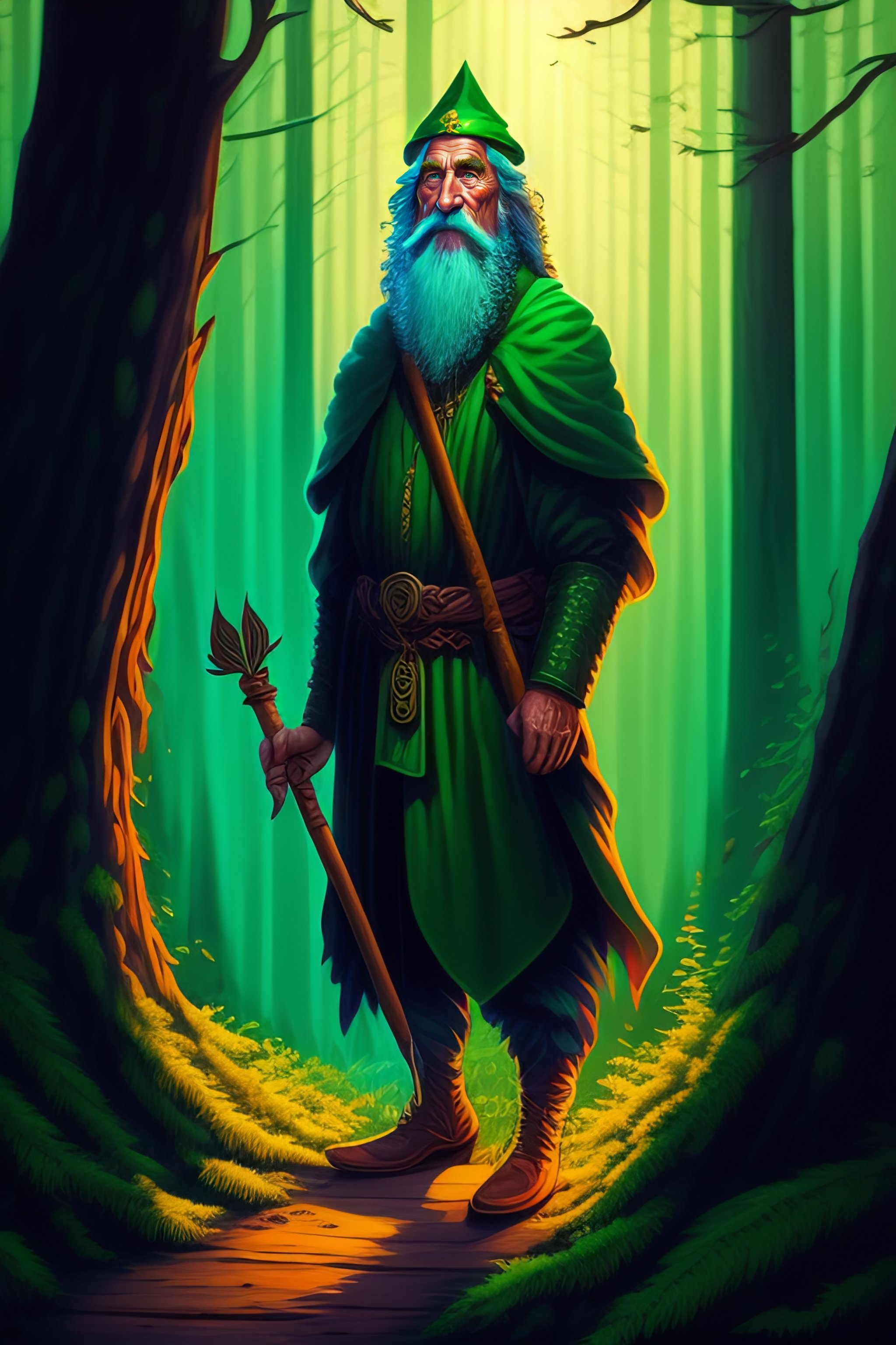 Lexica - A wizard called elm who holds the spirit of the trees. He has ...